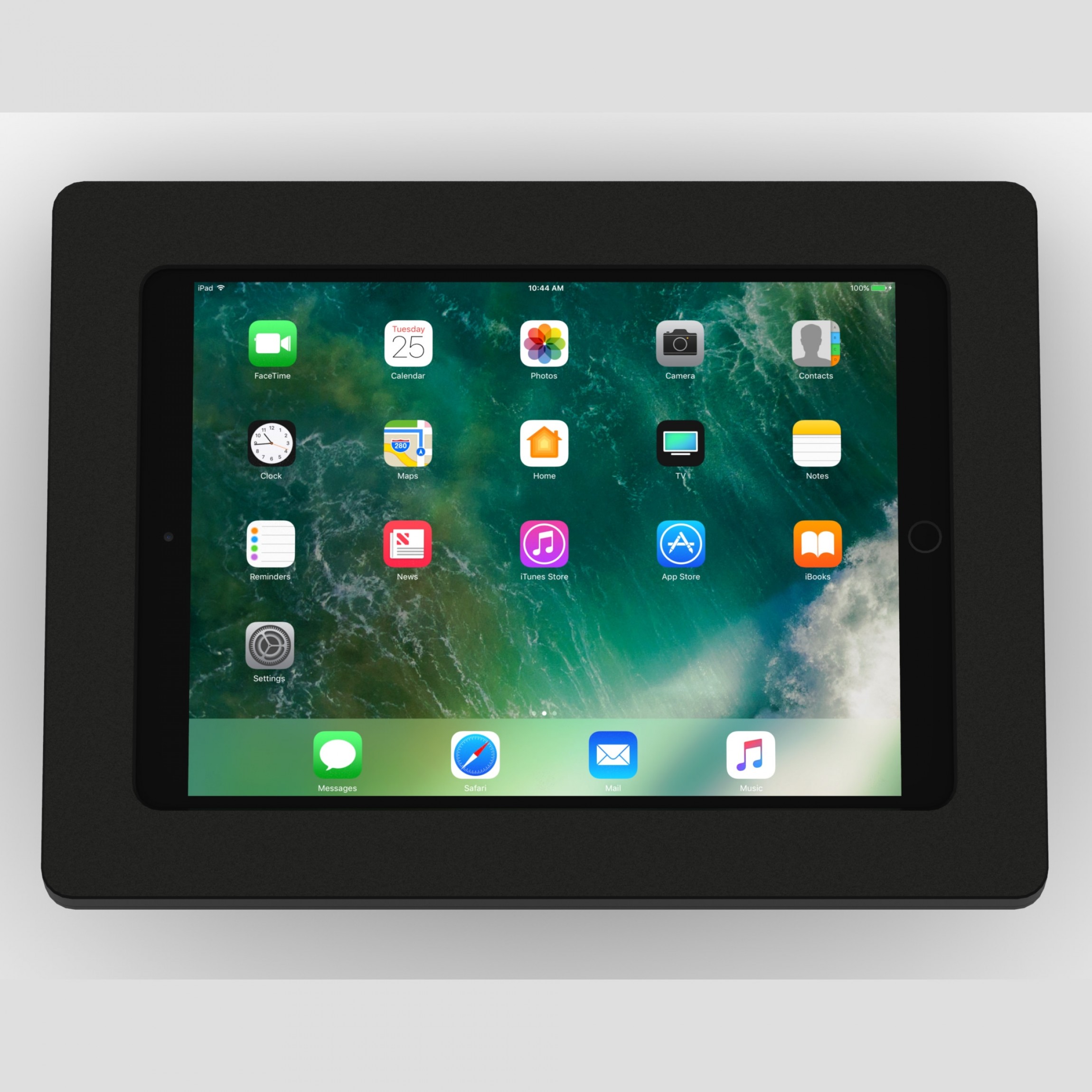 VidaMount 10.5-inch iPad Pro & Air 3rd Gen Black Enclosure w. Fixed ...