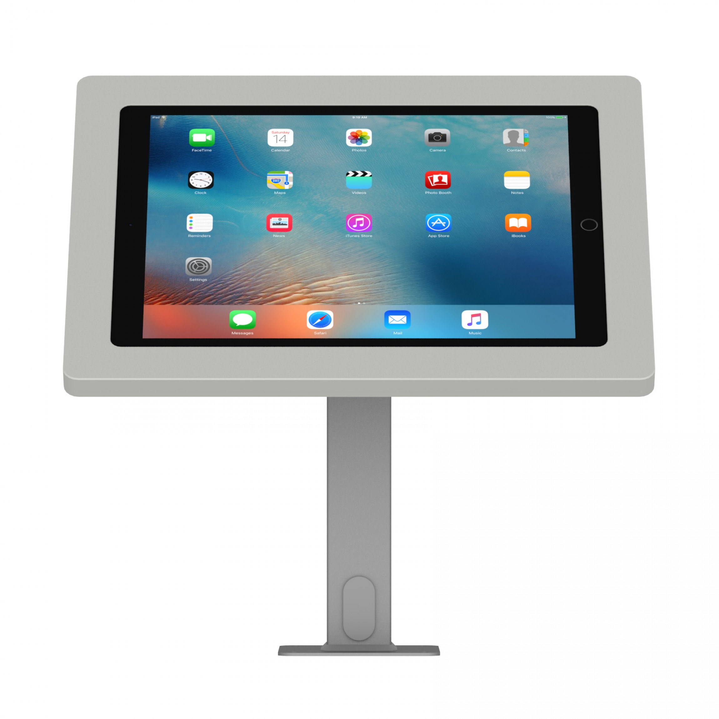 VidaMount 12.9-inch iPad Pro Light Grey Enclosure w. 360 Rotate & Tilt ...