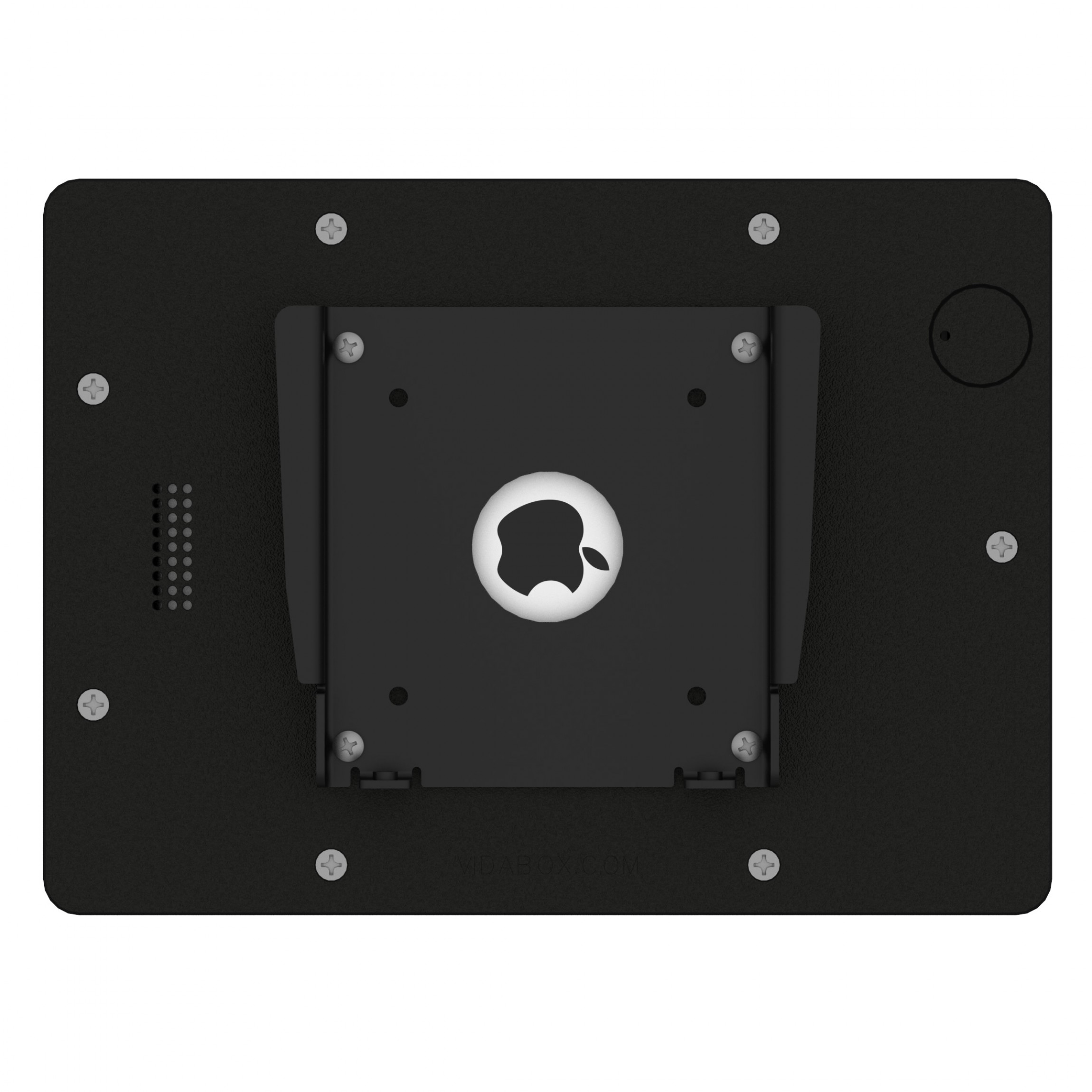VidaMount Fixed Slim Wall iPad Mini 4 & 5 Tablet Mount - Black
