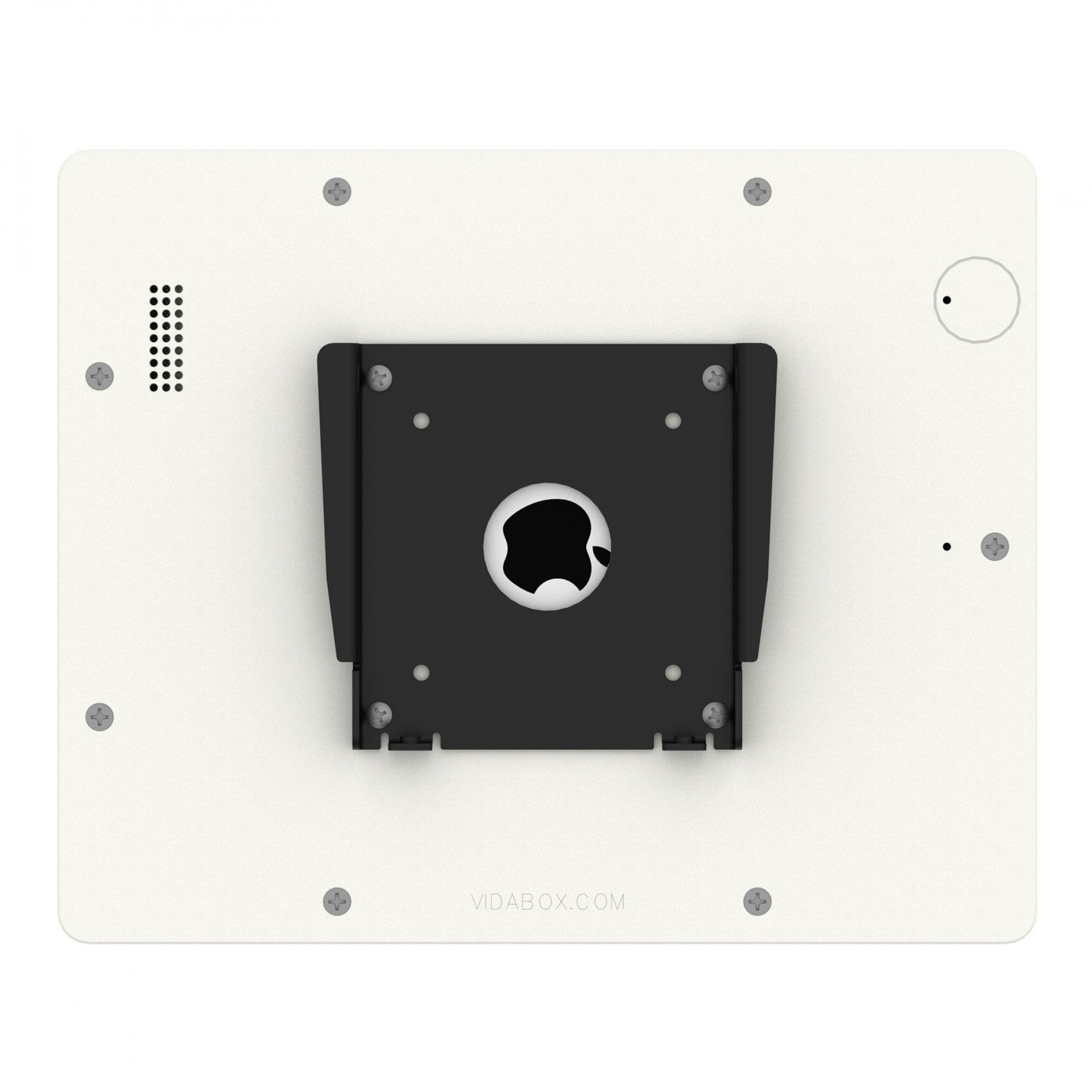 VidaMount Removable Fixed Glass Mount iPad 2, 3 & 4 Tablet Mount - White