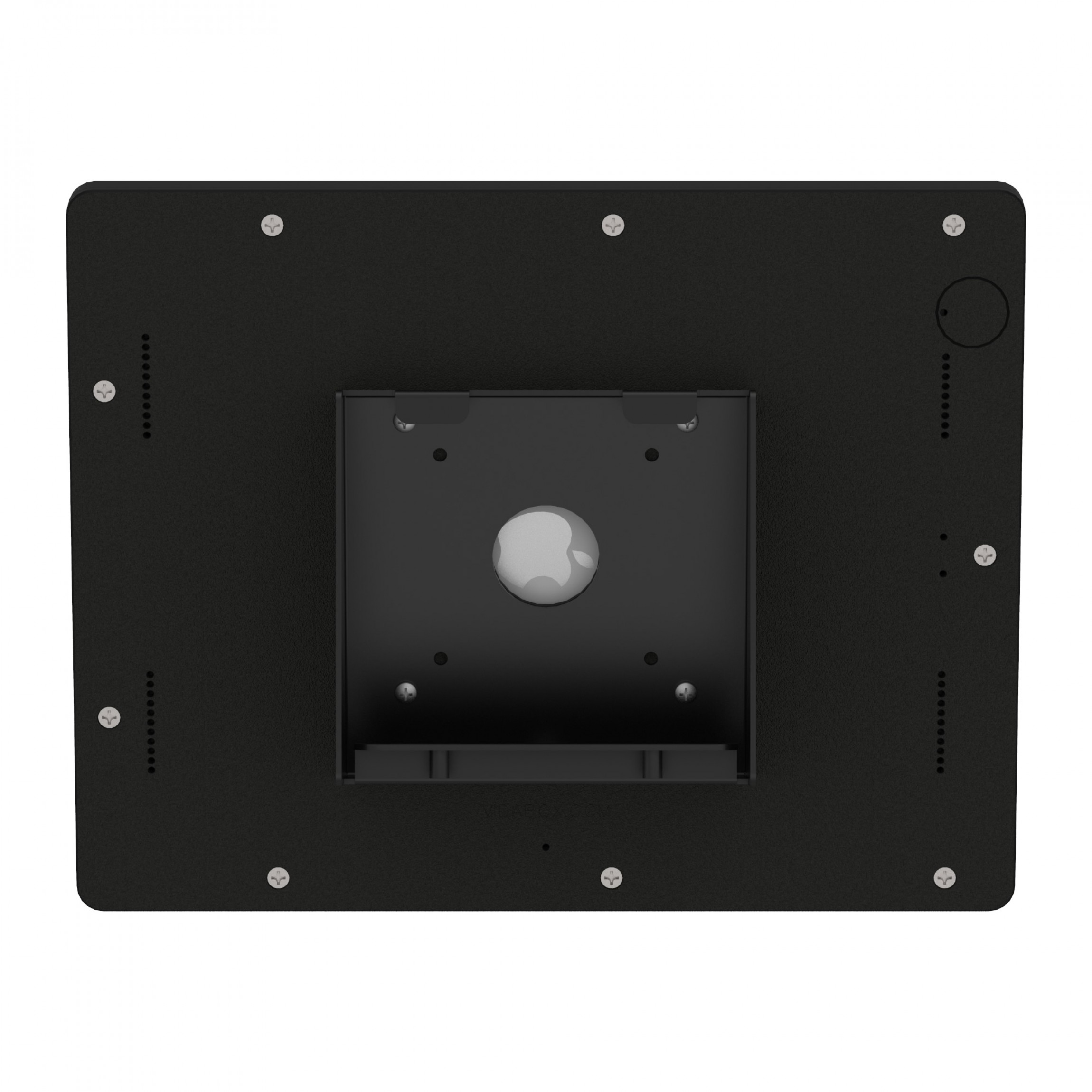 VidaMount 12.9-inch iPad Pro 3rd Gen Black Enclosure w. Fixed Tilted 15 ...