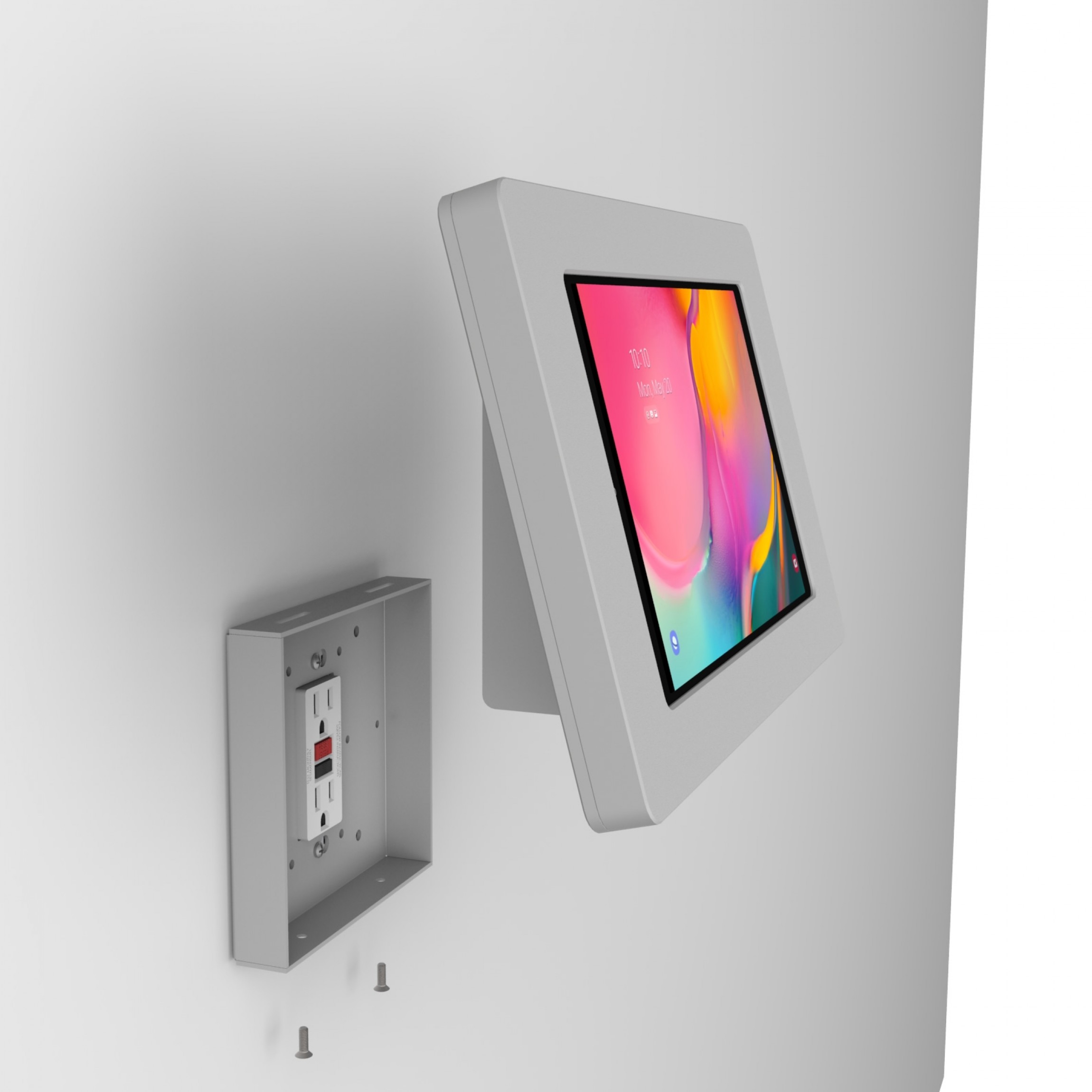 VidaMount Samsung Galaxy Tab A 10.1 (2019 version) Light Grey Enclosure ...