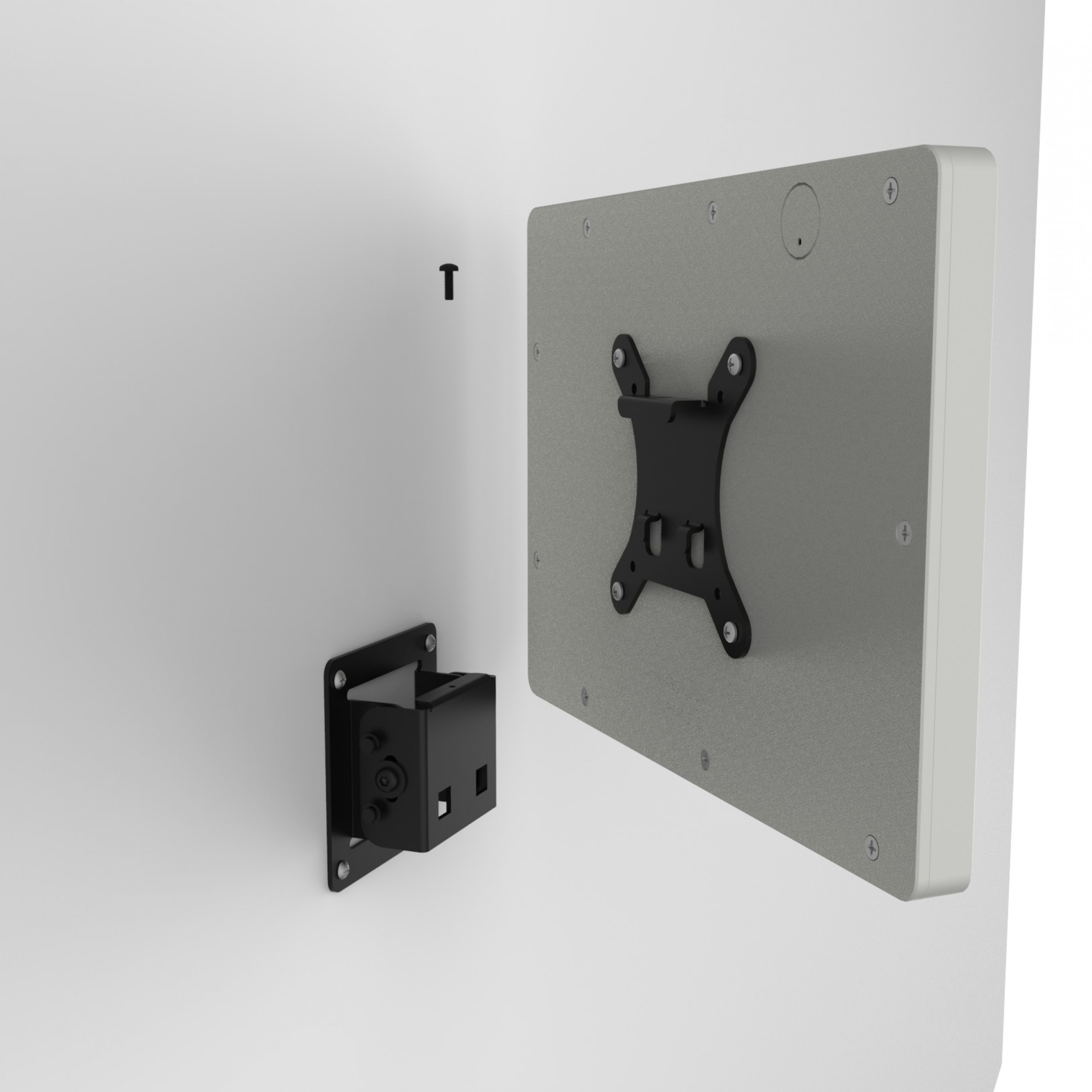 VidaMount Tilting Wall Microsoft Surface 3 Tablet Mount - Light Grey