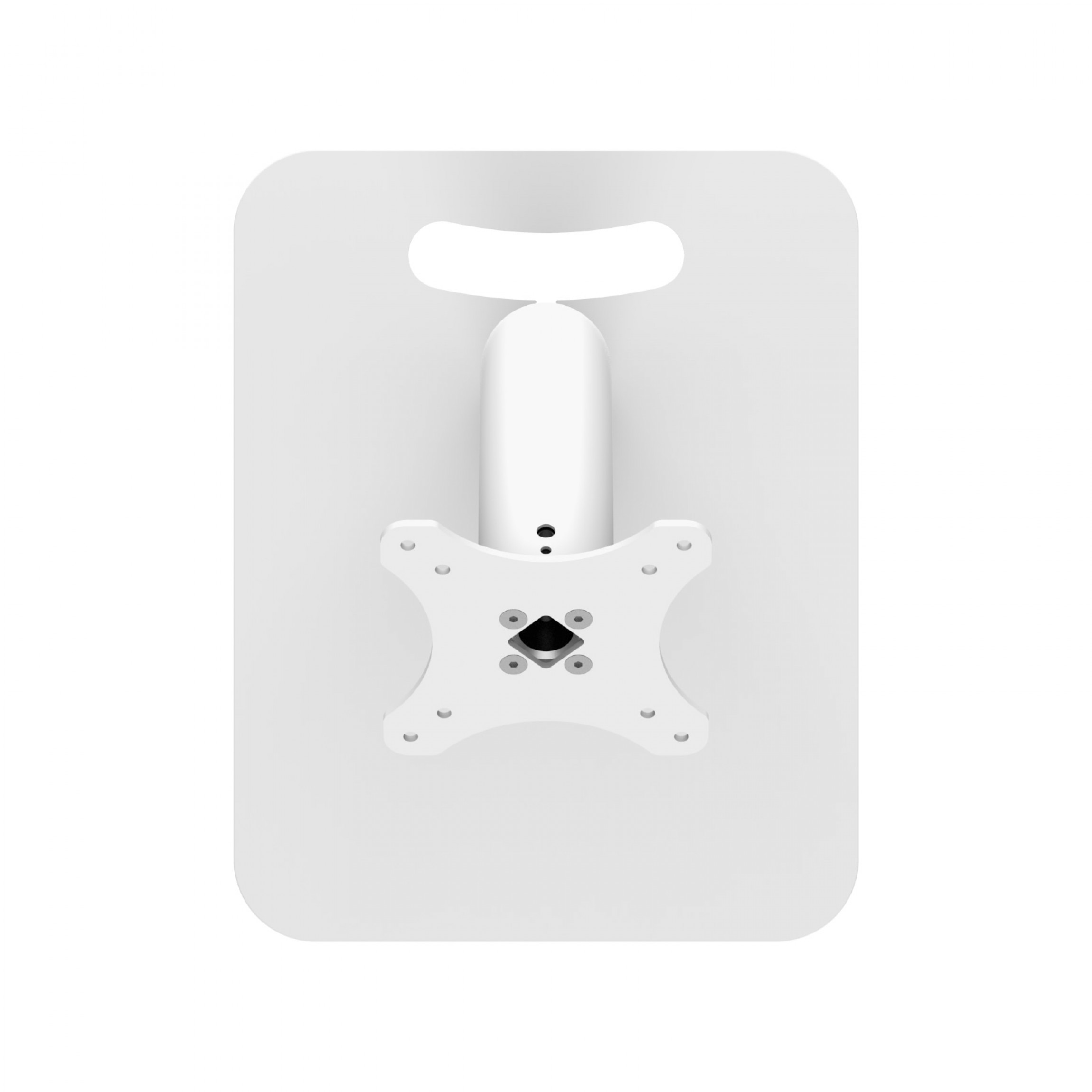 VidaMount Fixed VESA Floor Stand (2nd Version) - White