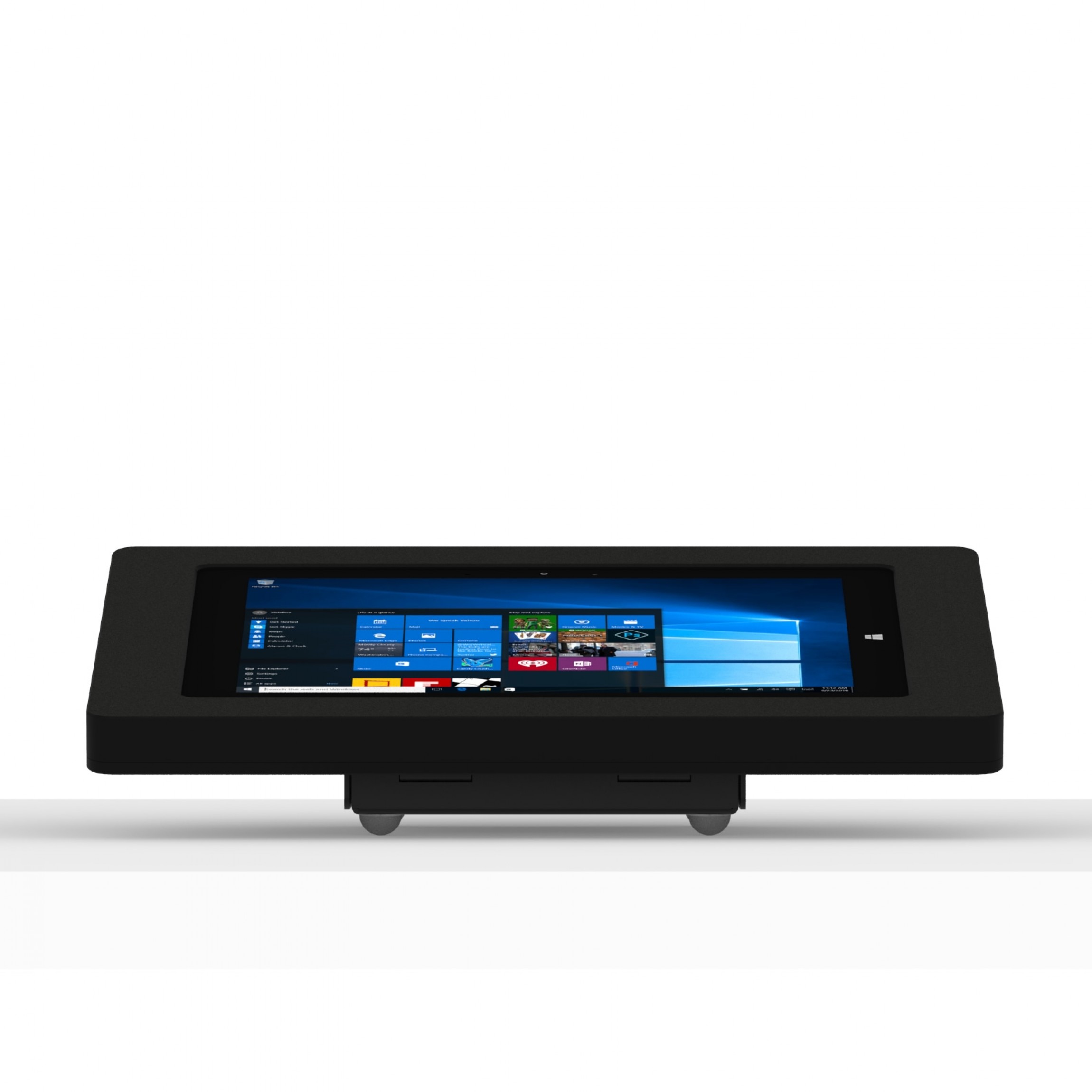 VidaMount Microsoft Surface 3 Black Enclosure w. Fixed Tilted 15° Desk ...