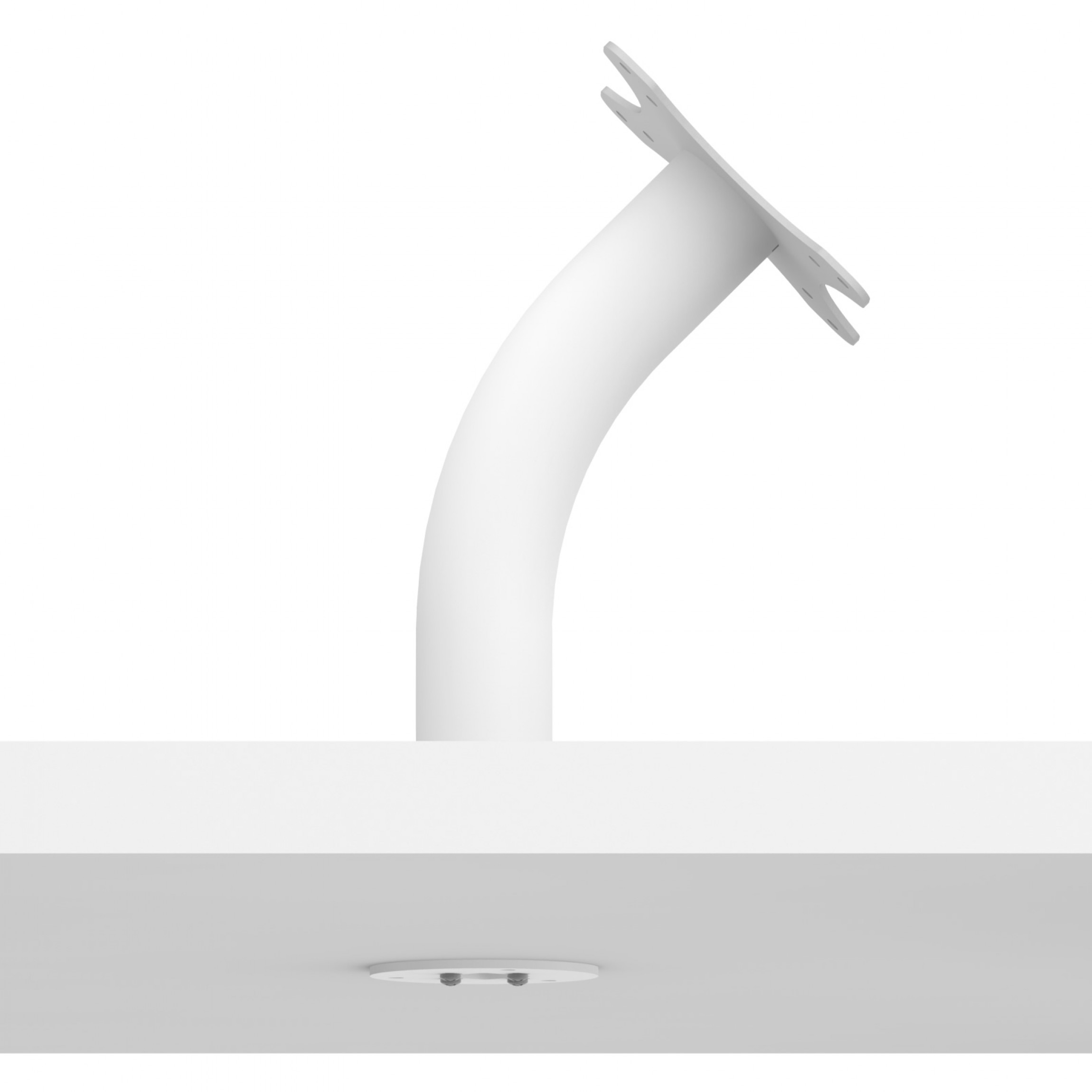 Fixed VESA Table or Wall Surface Mount - White