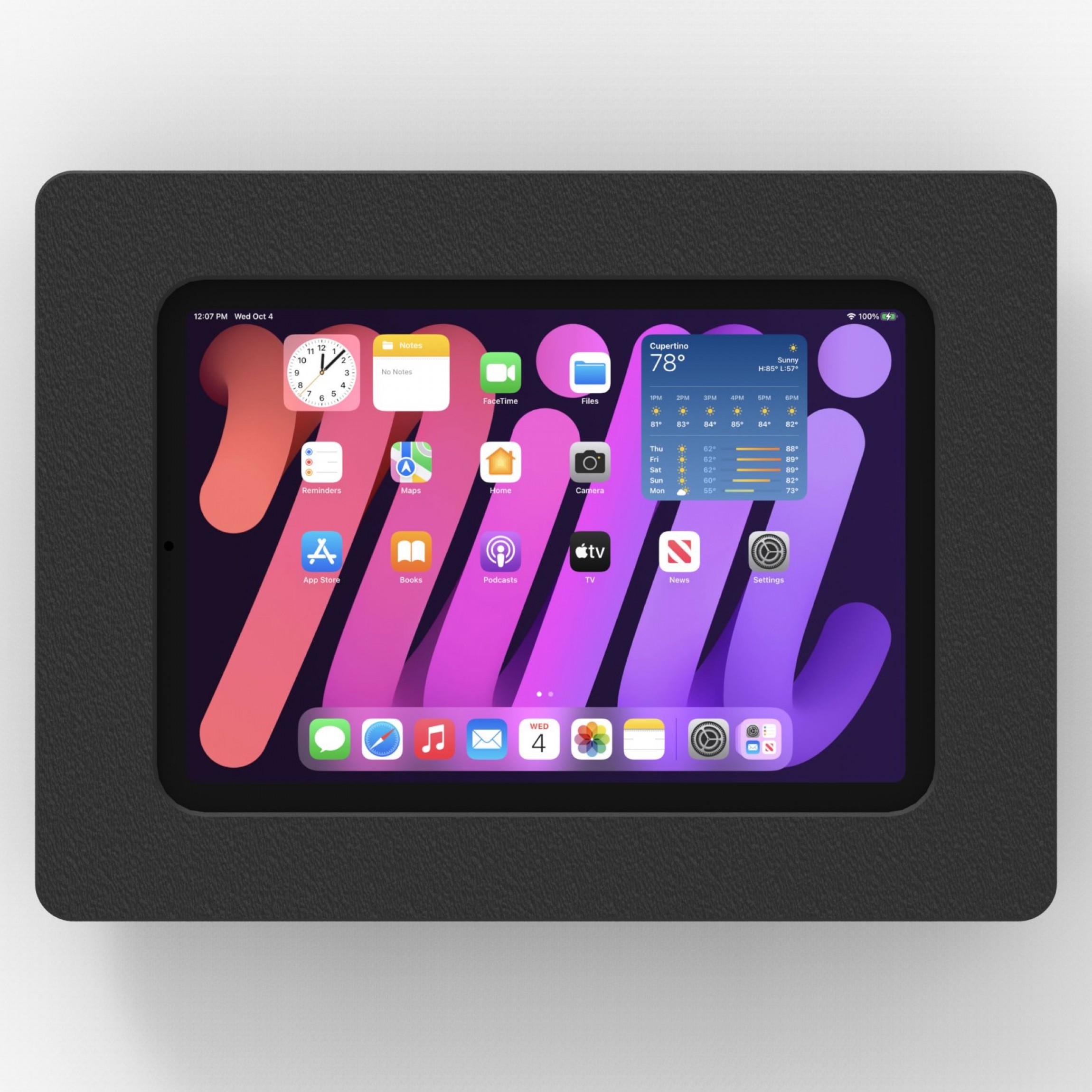 VidaMount Fixed Slim Wall iPad Mini (6th Gen) Rear Camera Exposed ...