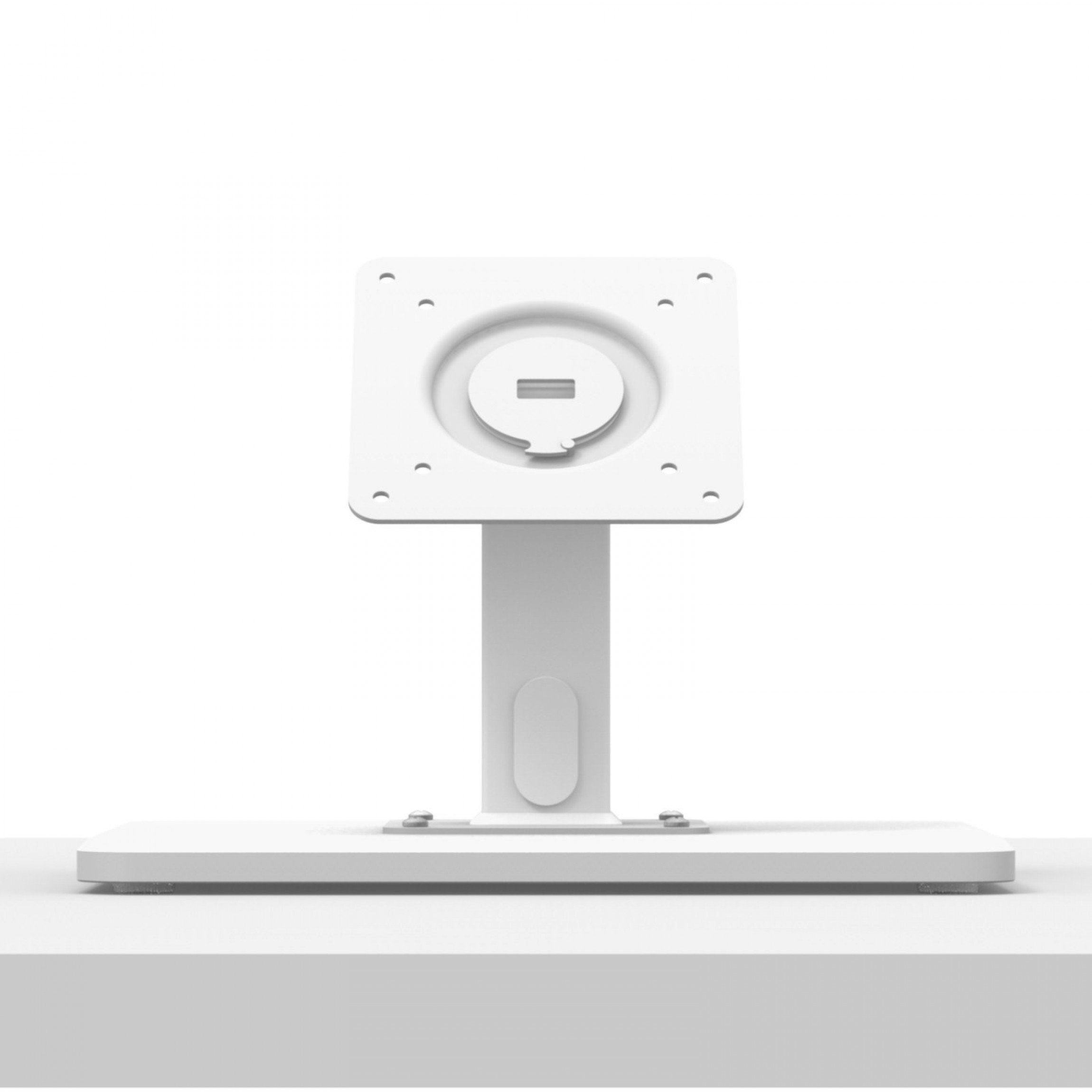 Portable 360 Tilting & Rotating VESA Surface Stand - White