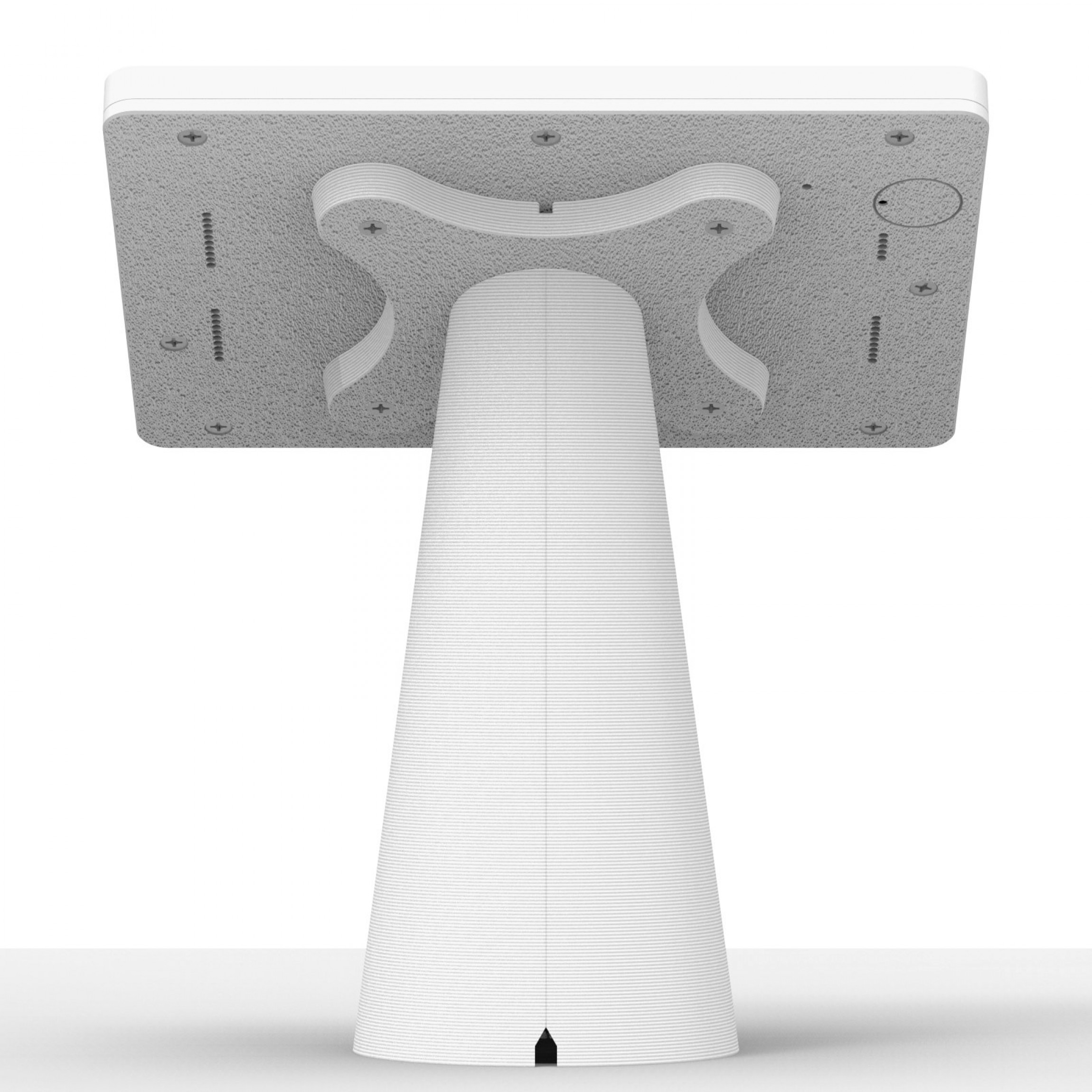 VidaMount iPad Mini (6th Gen) White Enclosure w. Fixed Surface Mount Lite