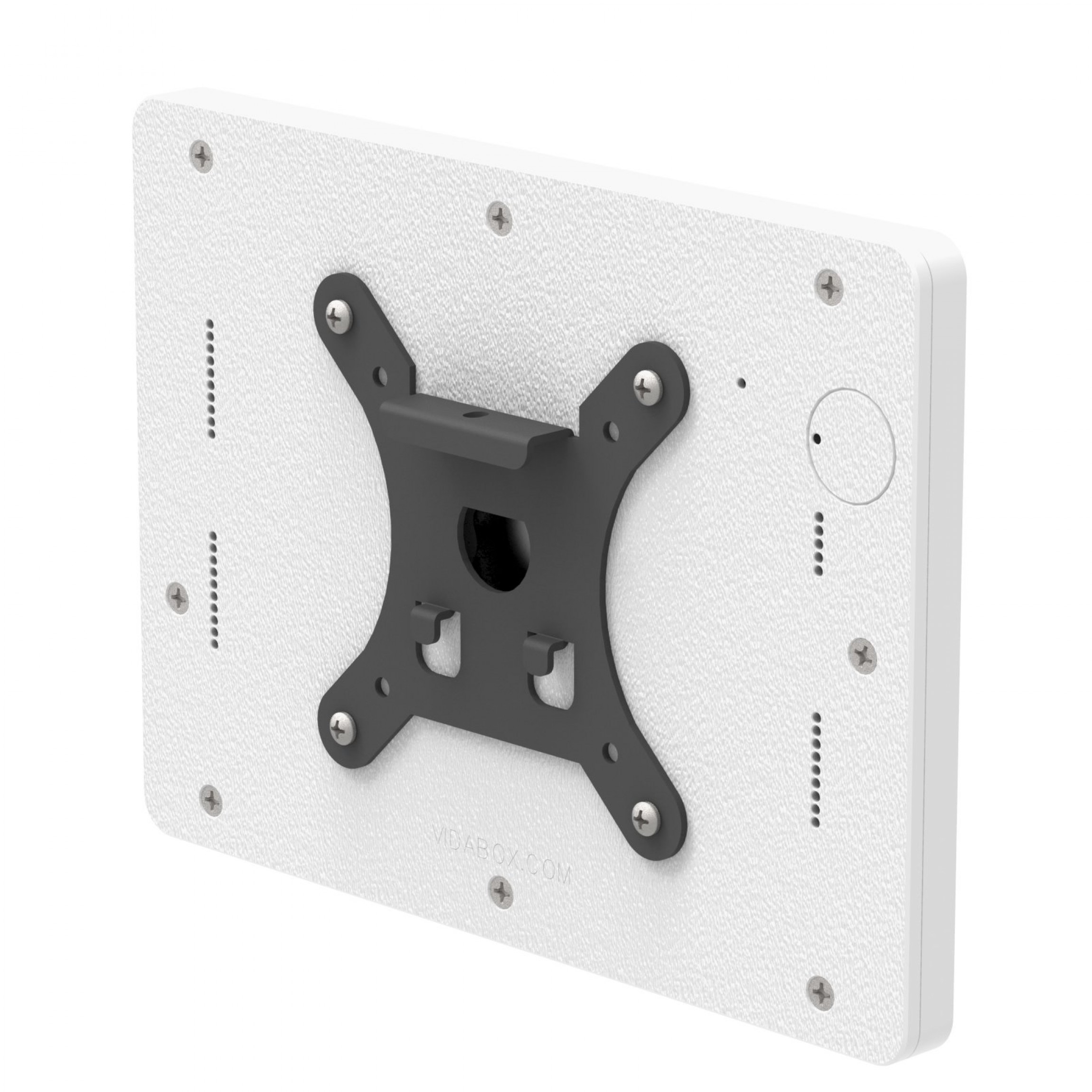VidaMount Tilting Wall iPad Mini (6th Gen) Tablet Mount - White
