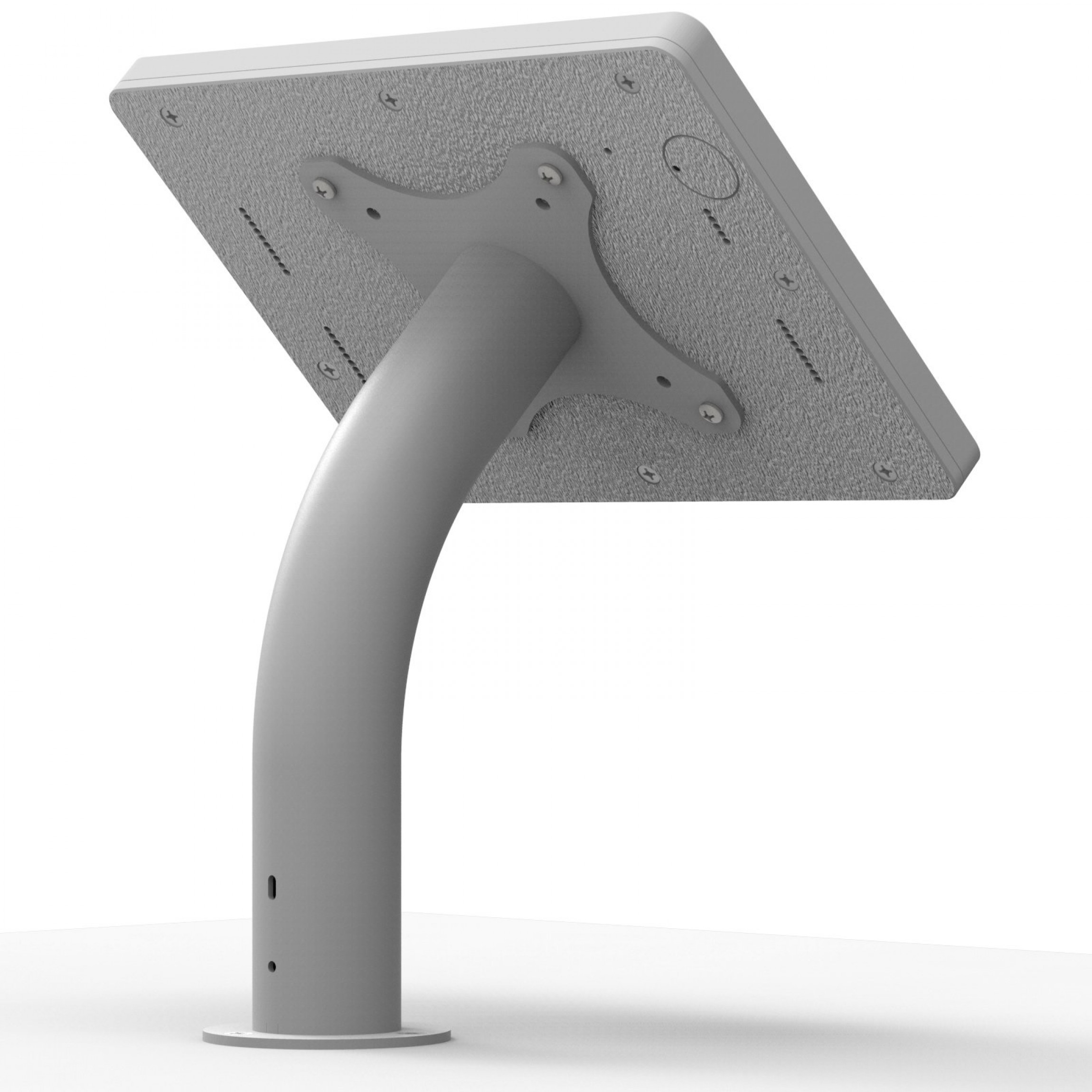 VidaMount iPad Mini (6th Gen) Light Grey Enclosure w. Fixed Desk/Wall ...