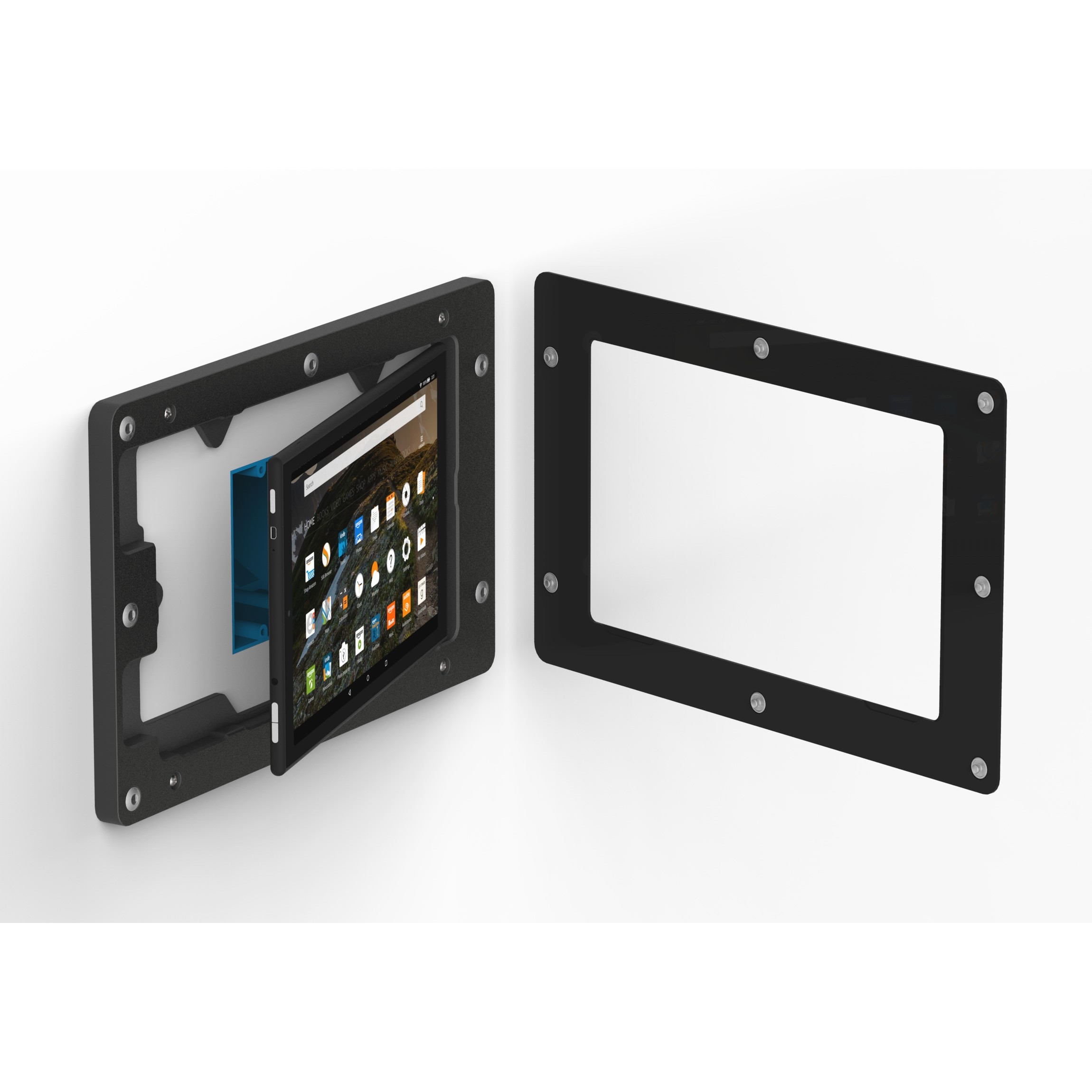 Black - Amazon Fire HD10 [7th Gen / 2017 Model] - VidaMount On-Wall ...