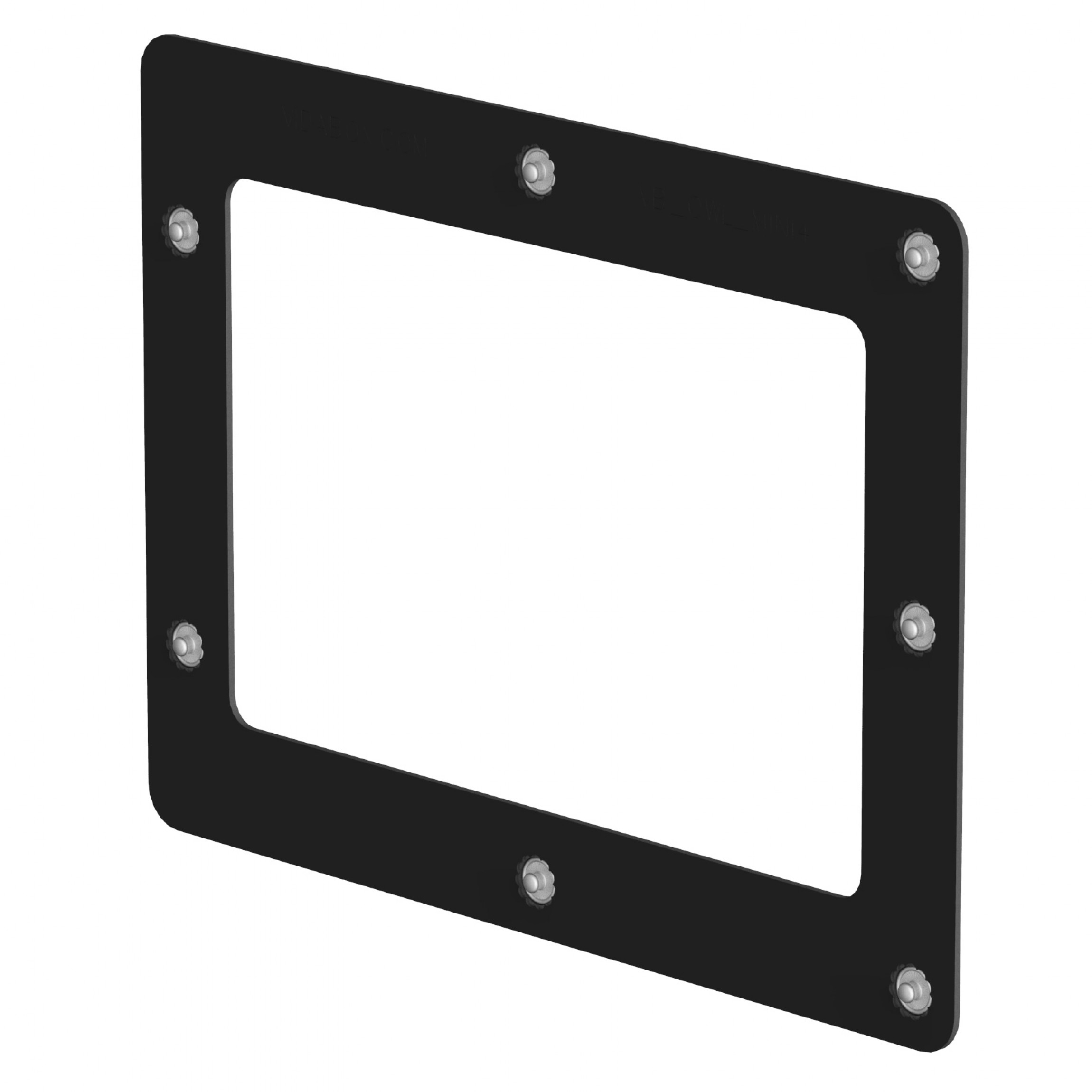 Black - iPad mini 1, 2, 3 - VidaMount On-Wall Tablet Mount