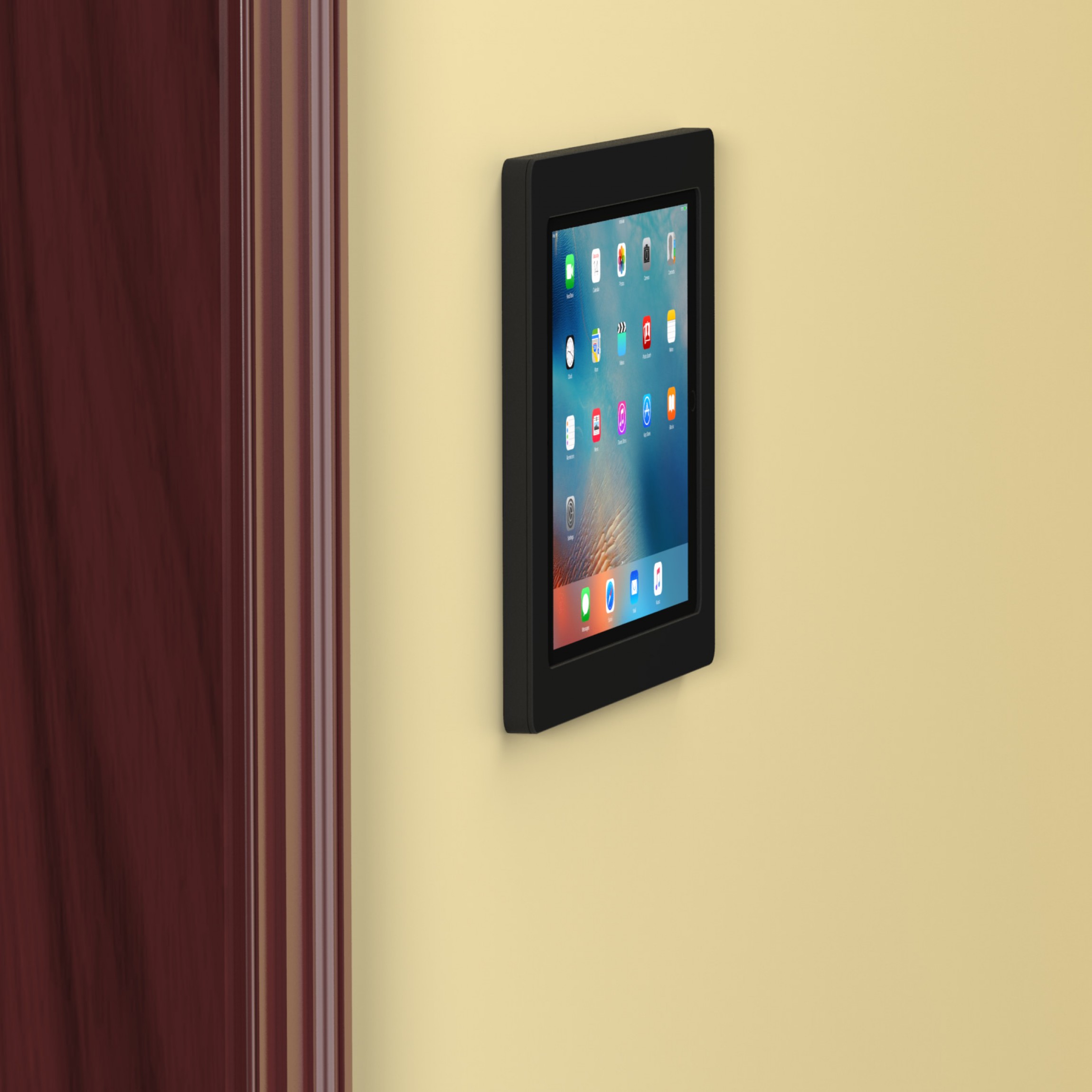 Black - 12.9-inch iPad Pro - VidaMount On-Wall Tablet Mount