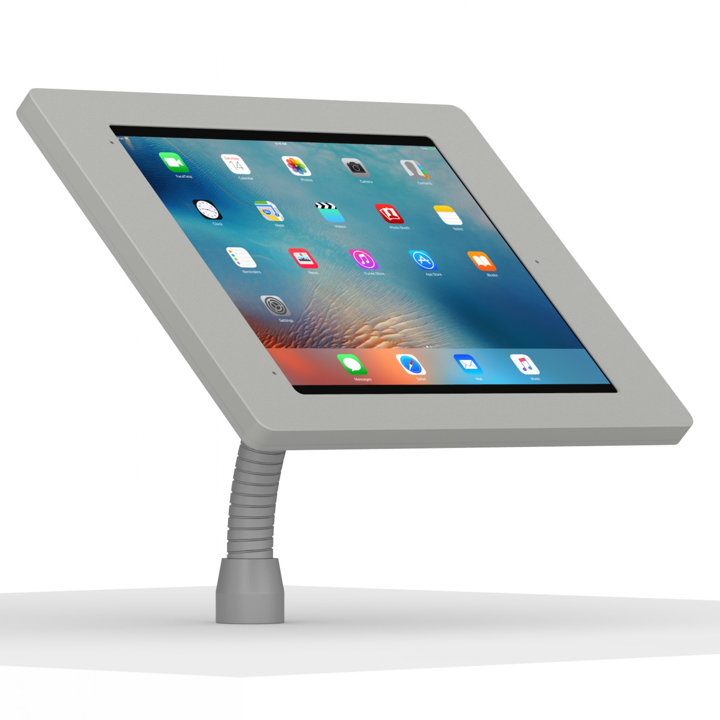 VidaMount 12.9-inch iPad Pro Home Button Covered Light Grey Enclosure w ...