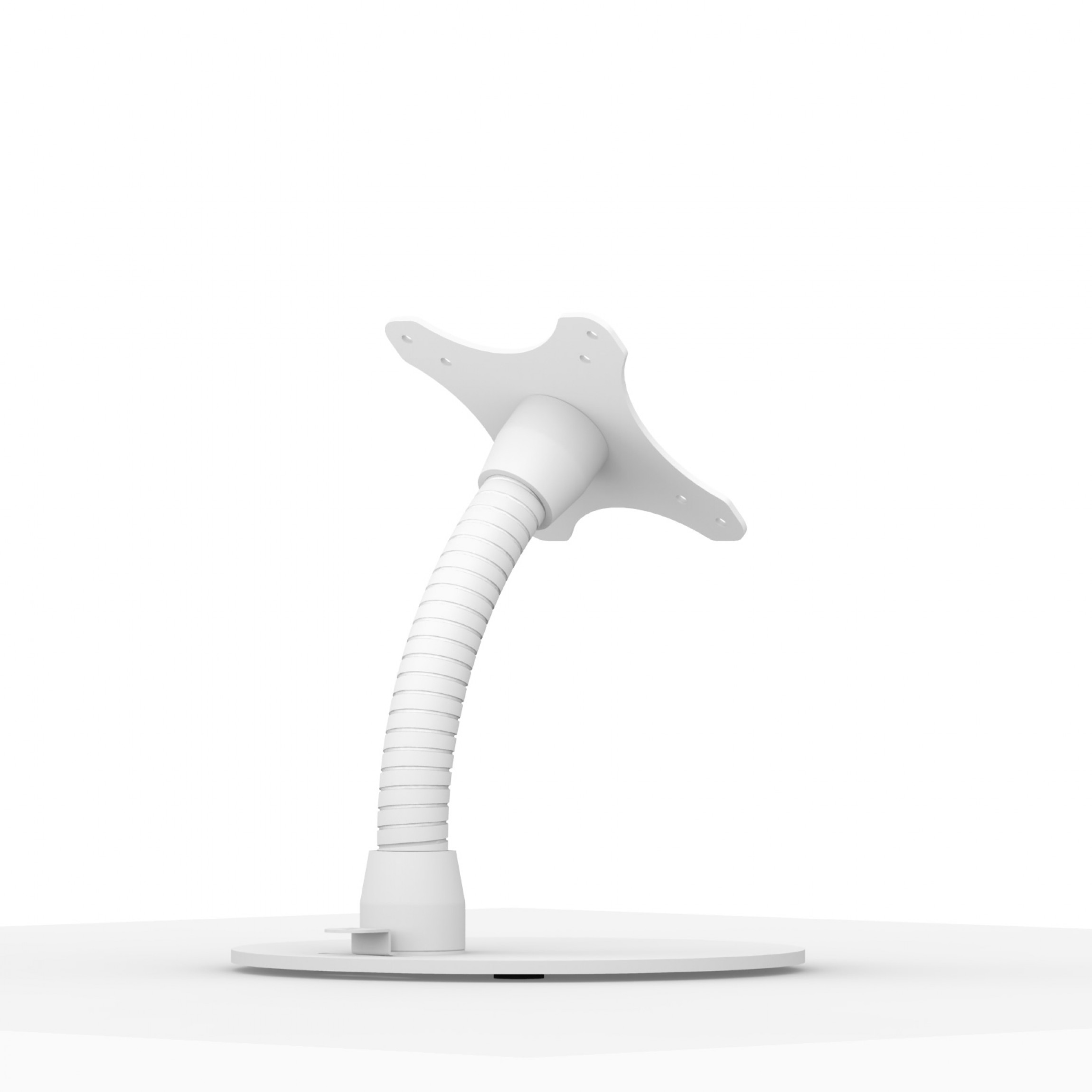 Portable Flexible VESA Desktop, Table or Surface Display - White