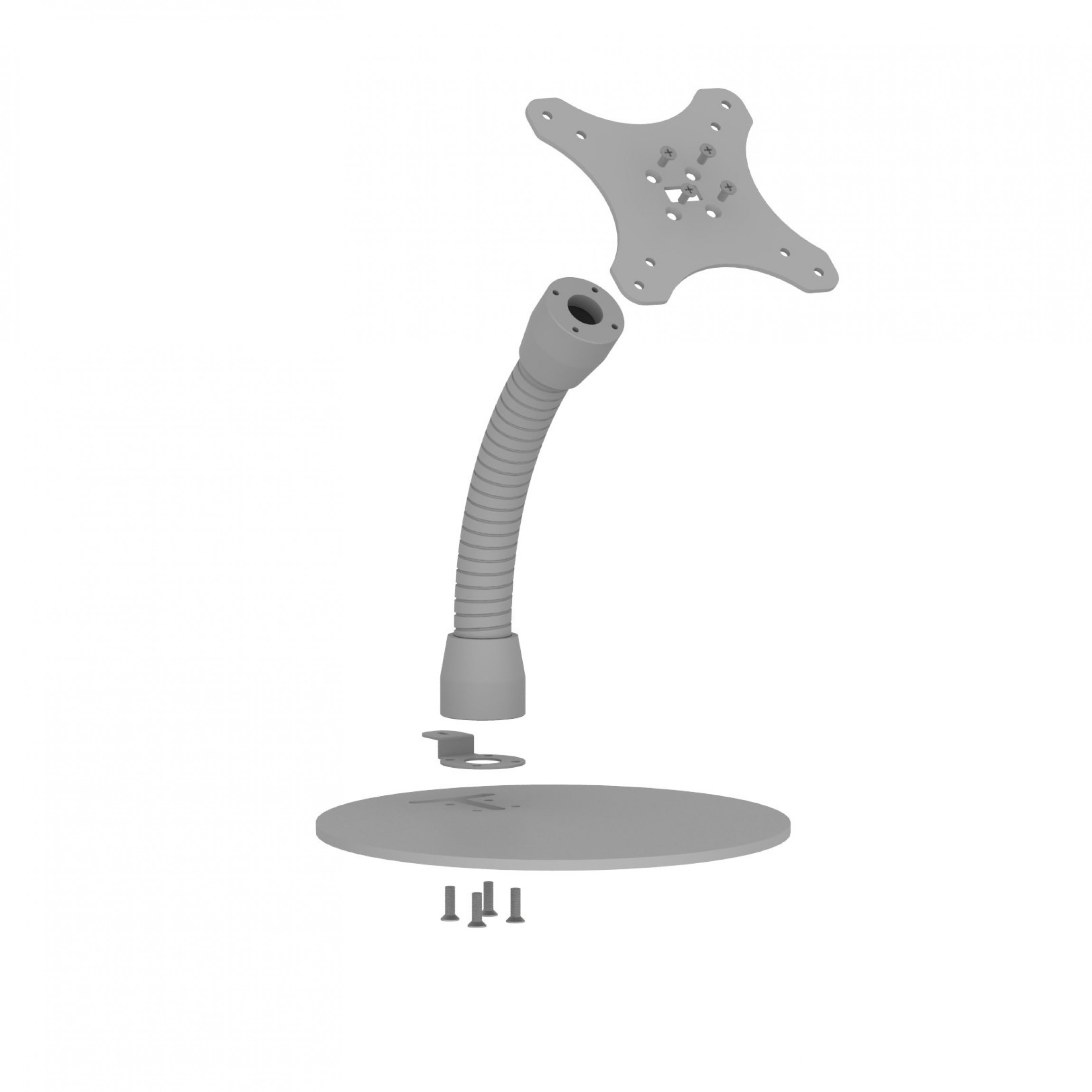 VidaMount 13-inch iPad Pro (M4) Light Grey Enclosure w. Portable ...