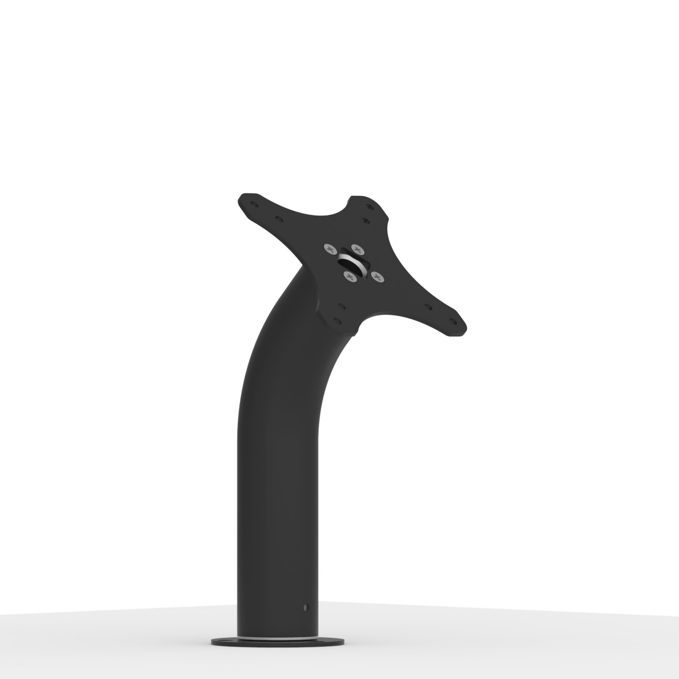 Fixed VESA Table or Wall Surface Mount - Black
