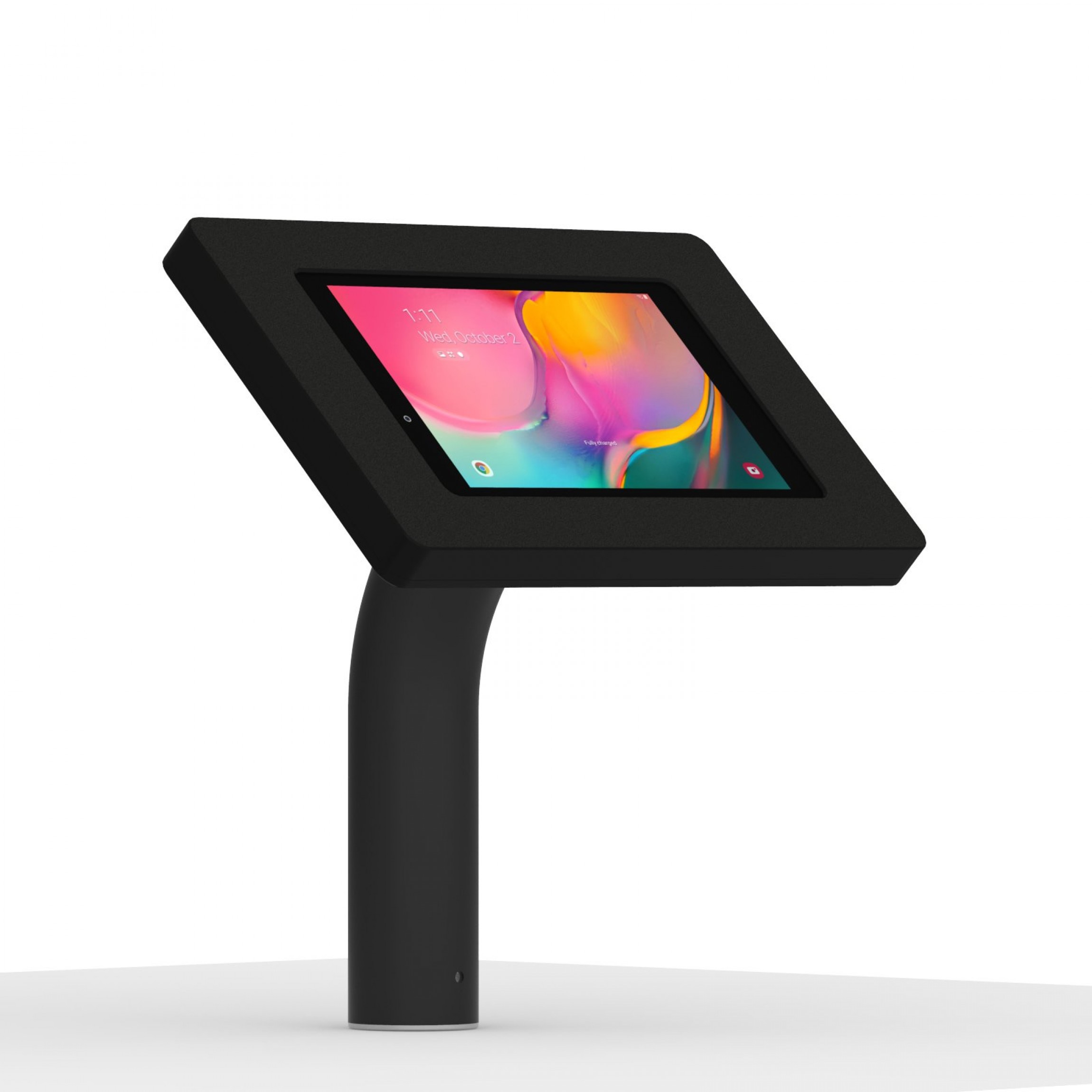 VidaMount Samsung Galaxy Tab A 8.0 (2019) Black Enclosure w. Fixed Desk ...