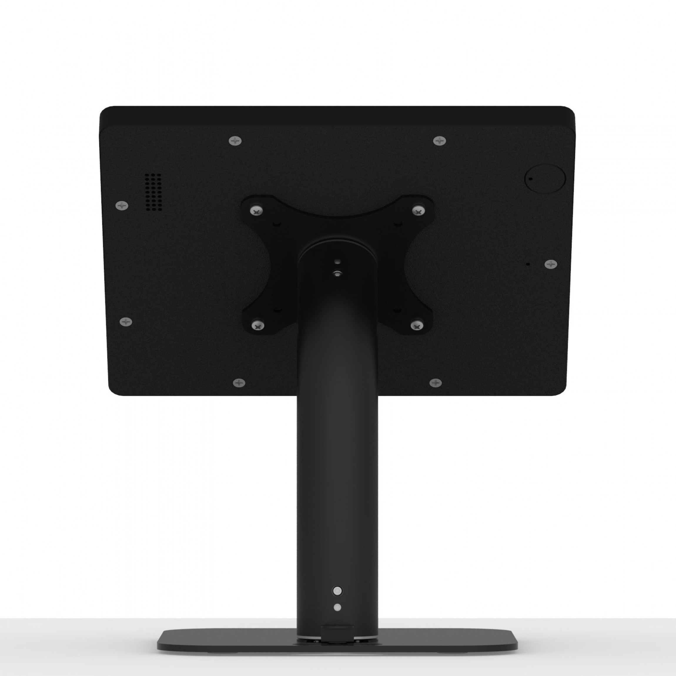 VidaMount iPad 2, 3, 4 Black Enclosure w. Portable Fixed VESA Stand