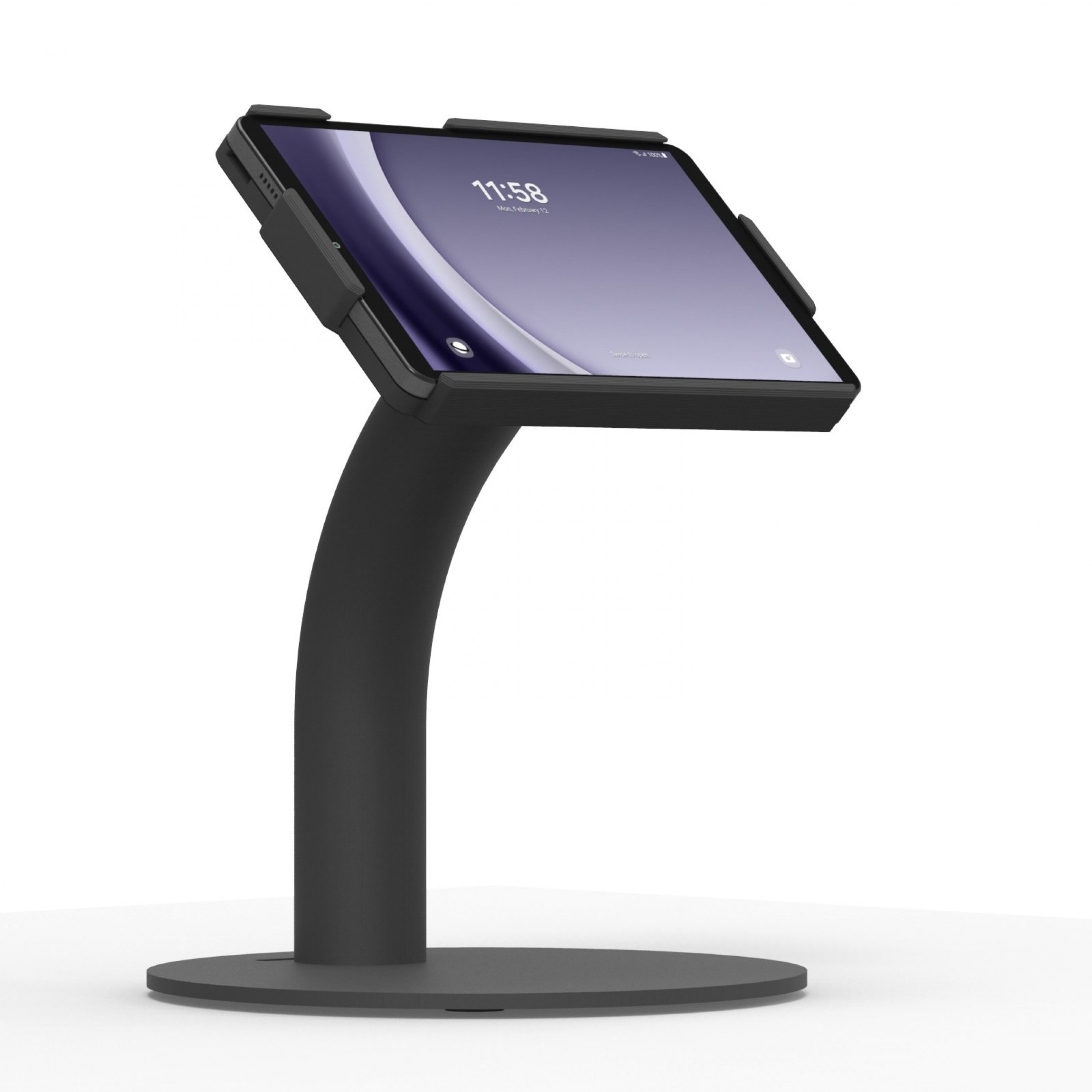 Open Fixed iPad Tablet Desk / Surface Mount - VidaBox | Kiosks