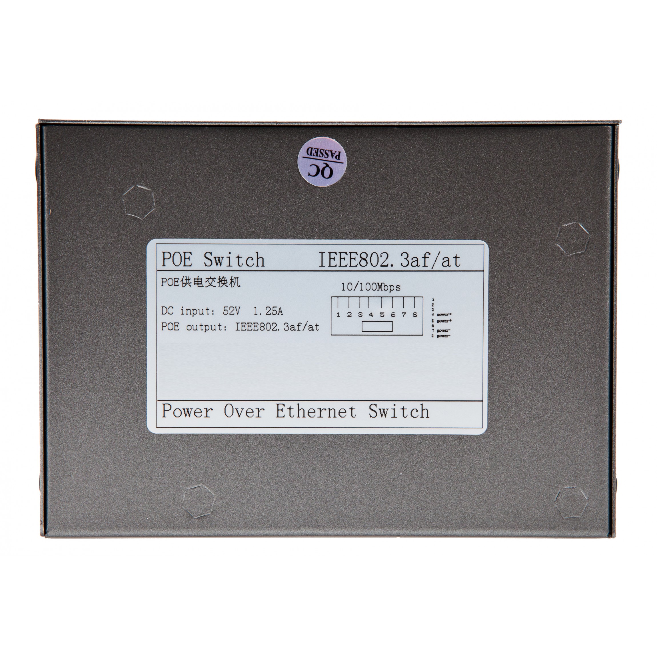 4-Port 60W High Power PoE Switch