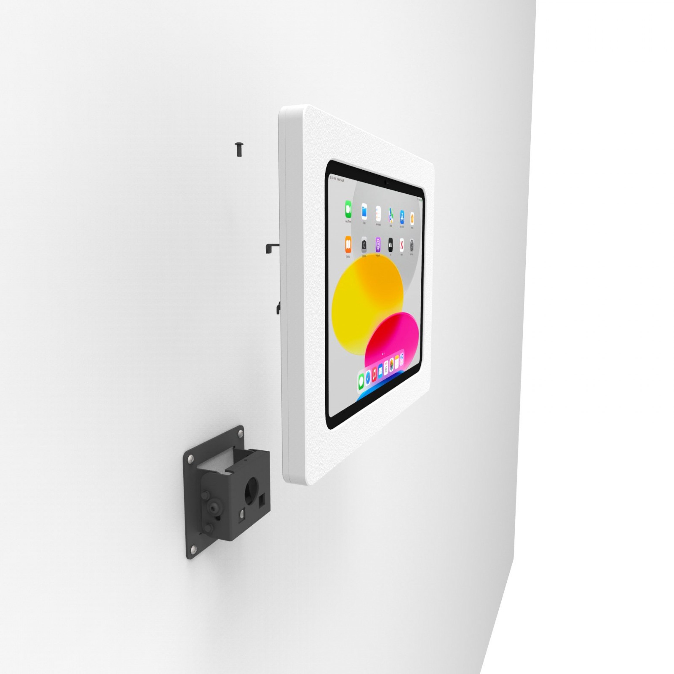 VidaMount Tilting Wall 10.9-inch iPad 10th Gen Tablet Mount - White