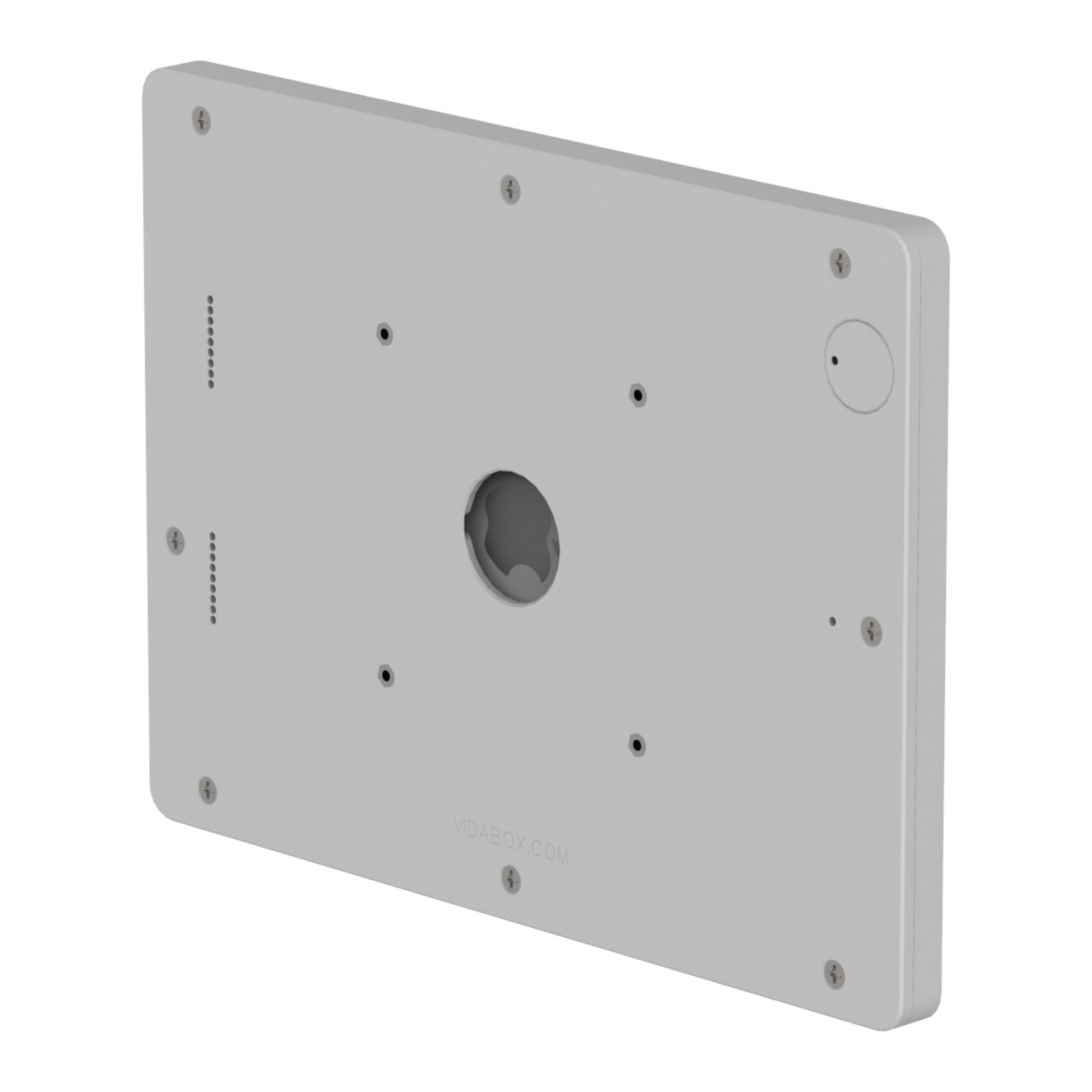 VidaMount Fixed Slim Wall iPad Mini (6th Gen) Tablet Mount - Light Grey