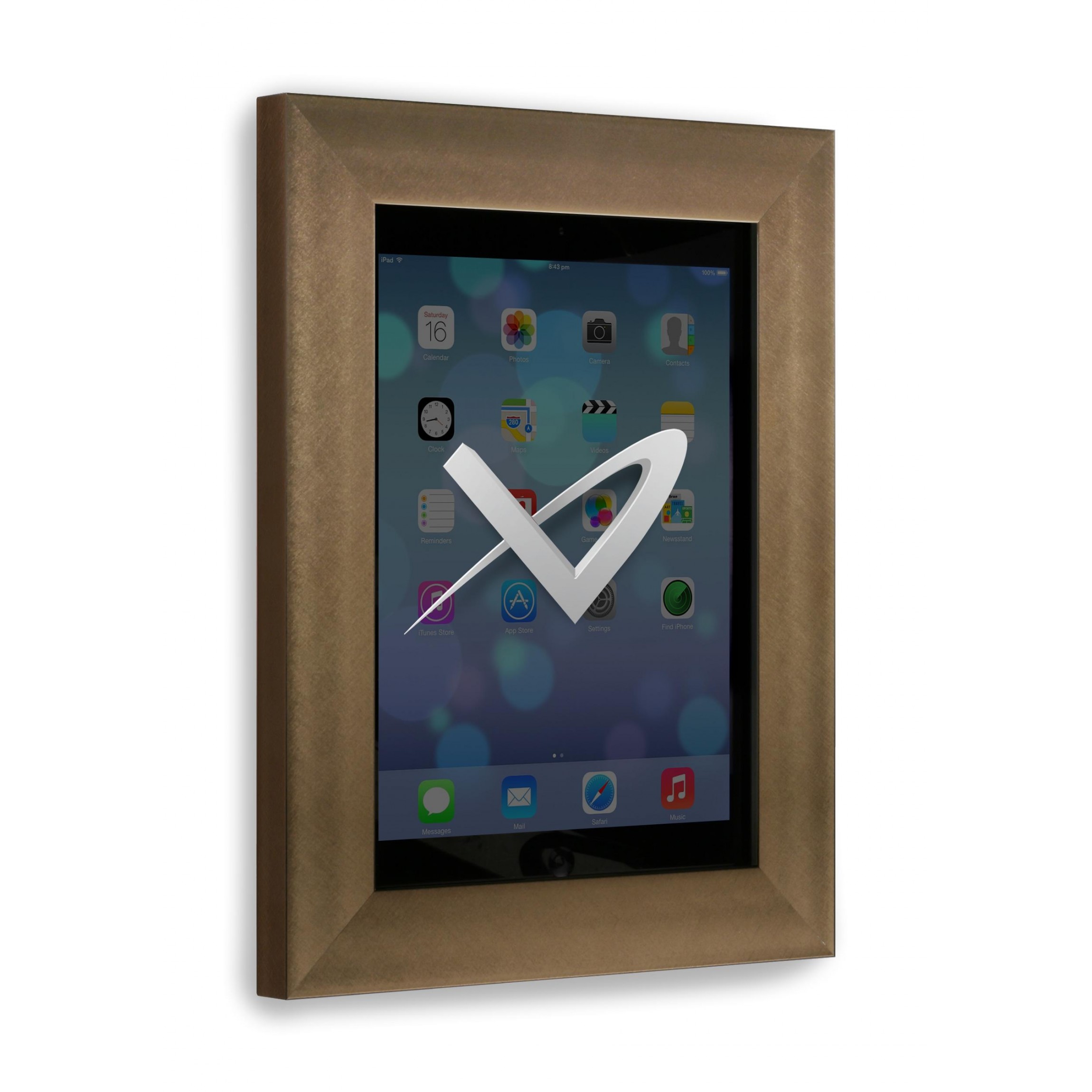 VidaMount Wall Frame - iPad 2, 3 & 4 - Florentine Bronze