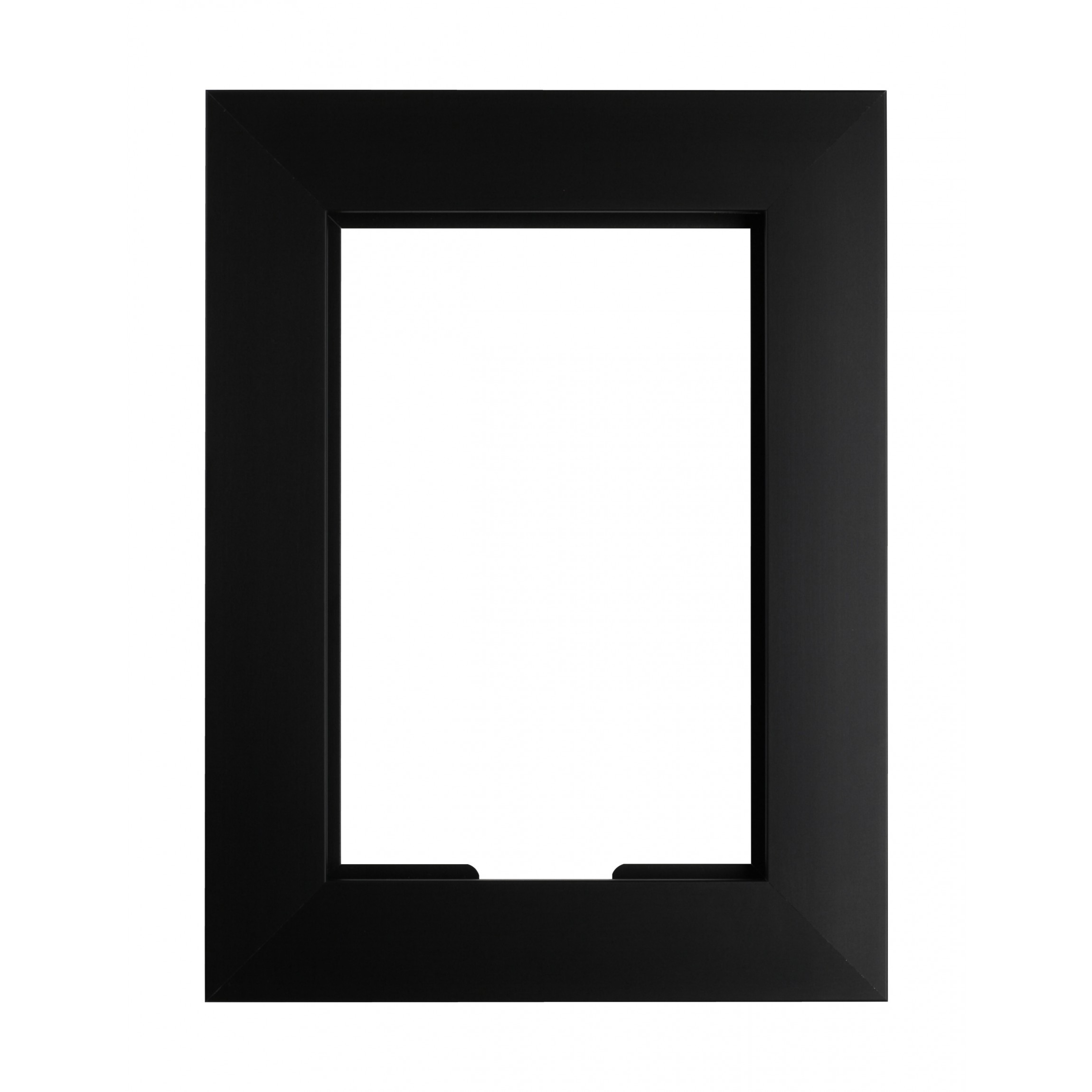 black square frame with mount