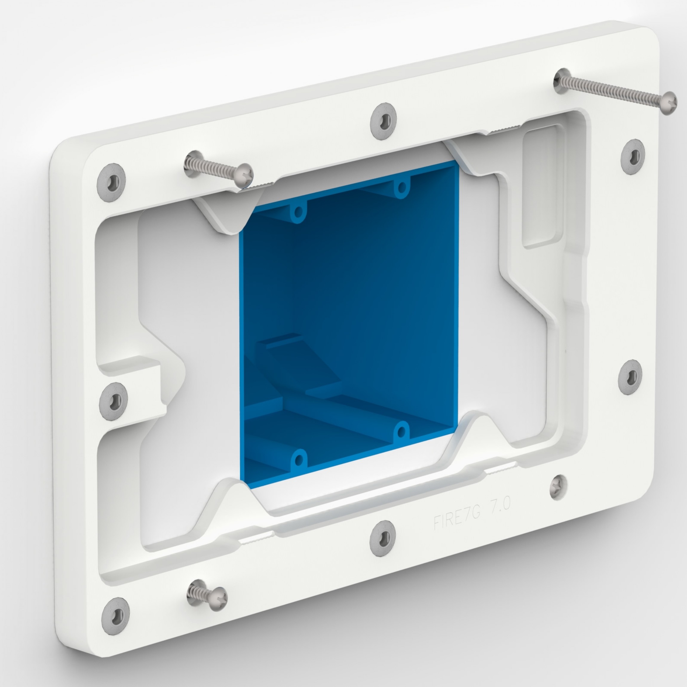 White - Amazon Fire 7th Gen 7" - VidaMount On-Wall Tablet Mount