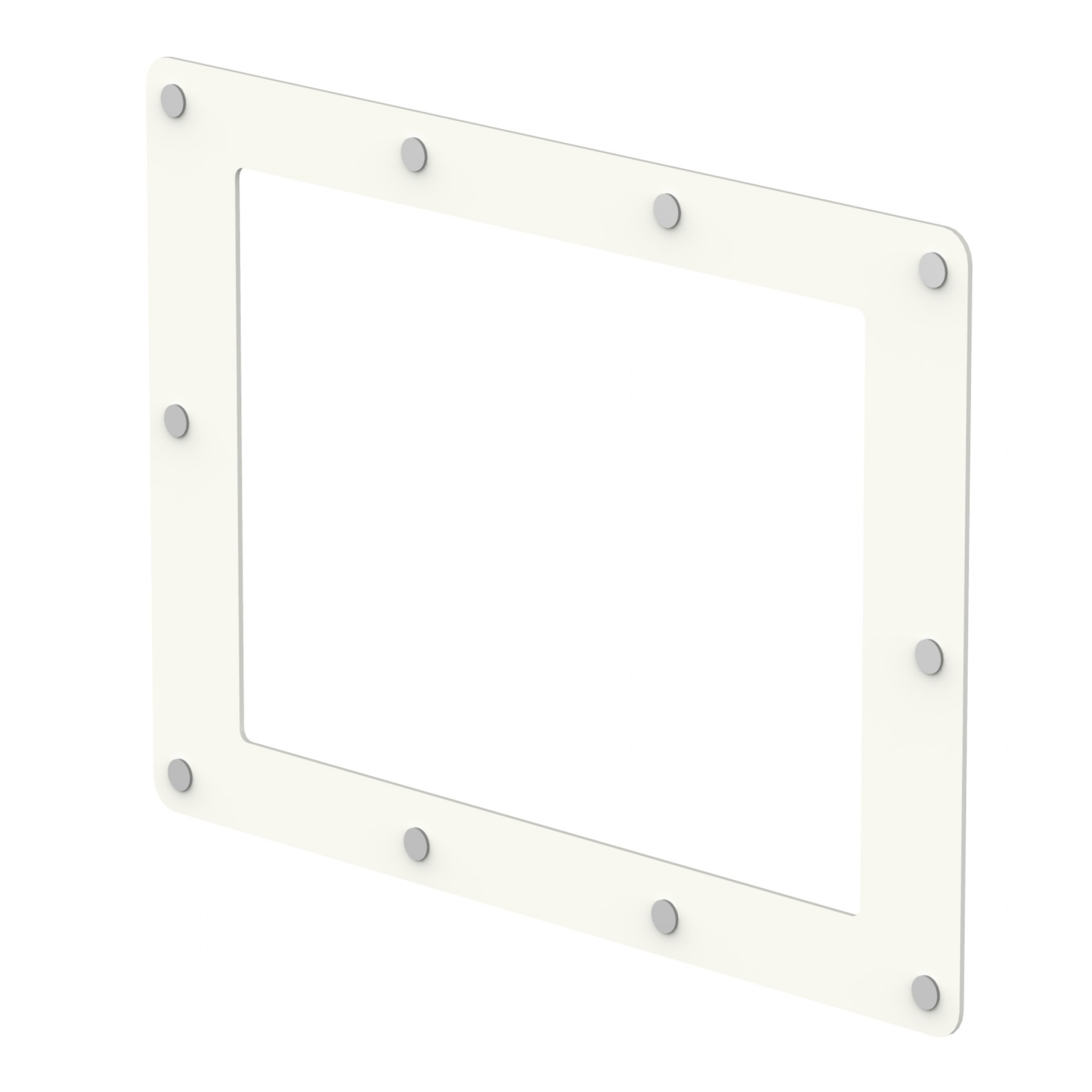 White - Microsoft Windows Surface 3 - VidaMount On-Wall Tablet Mount