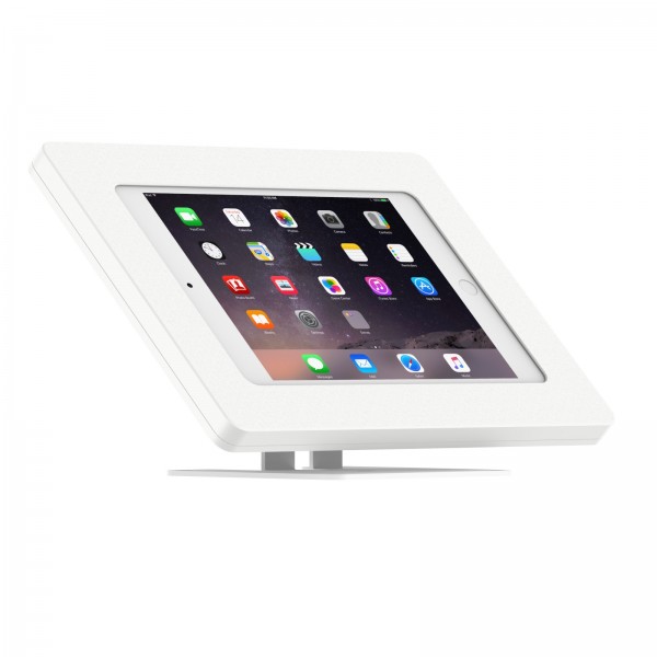VidaMount iPad Mini 1, 2, & 3 White Enclosure w. Adjustable Tilt ...