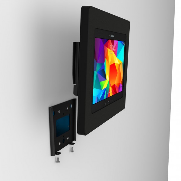 Fixed Slim Wall Samsung Galaxy Tab 4 10.1 Tablet Mount - Black
