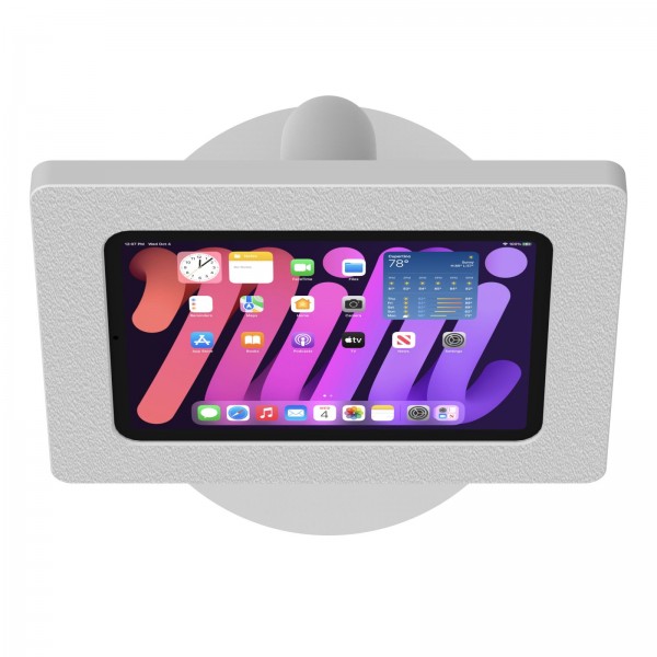 VidaMount iPad Mini (6th Gen) Light Grey Enclosure w. Fixed Floor Stand ...