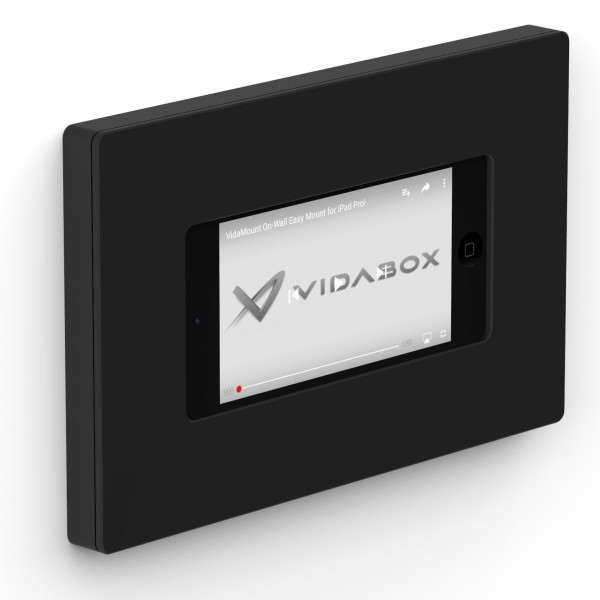 VidaMount On-Wall iPod Touch (5th/6th/7th Gen) Enclosure Mount - Black ...