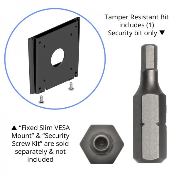 Fixed Wall Mount Security Kit Upgrade