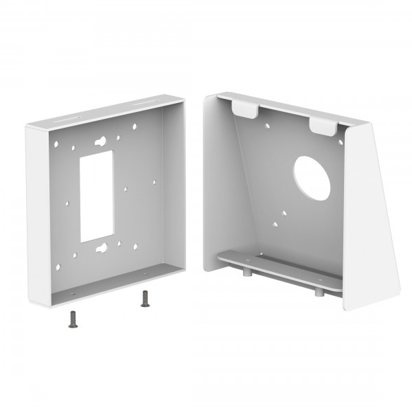 Open Fixed Tilted 15° iPad Tablet Wall / Surface Mount - VidaBox | Kiosks