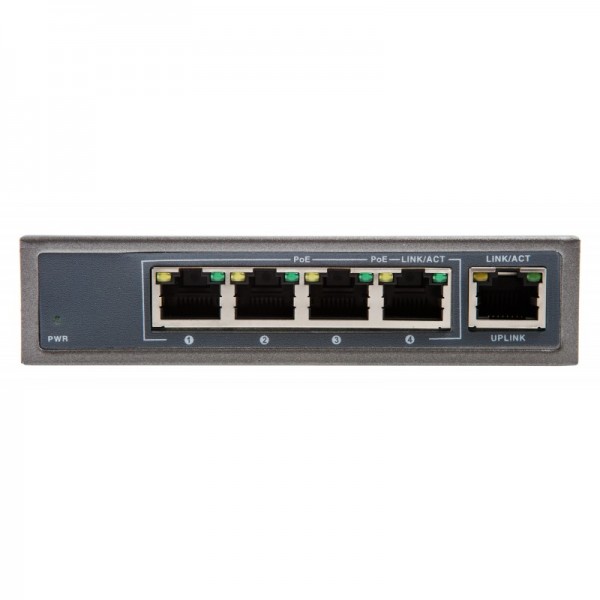 4-Port 24V High Power PoE Switch