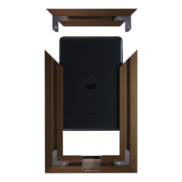 VidaMount Wall Frame - iPad Mini 1/2/3 - Florentine Bronze
