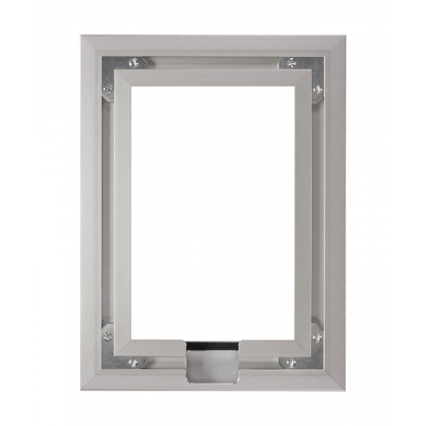 VidaMount Wall Frame - iPad Mini 1/2/3 - Florentine Silver