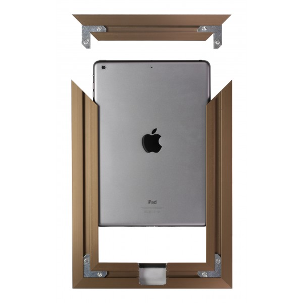 VidaMount Wall Frame - iPad 2, 3 & 4 - Florentine Bronze