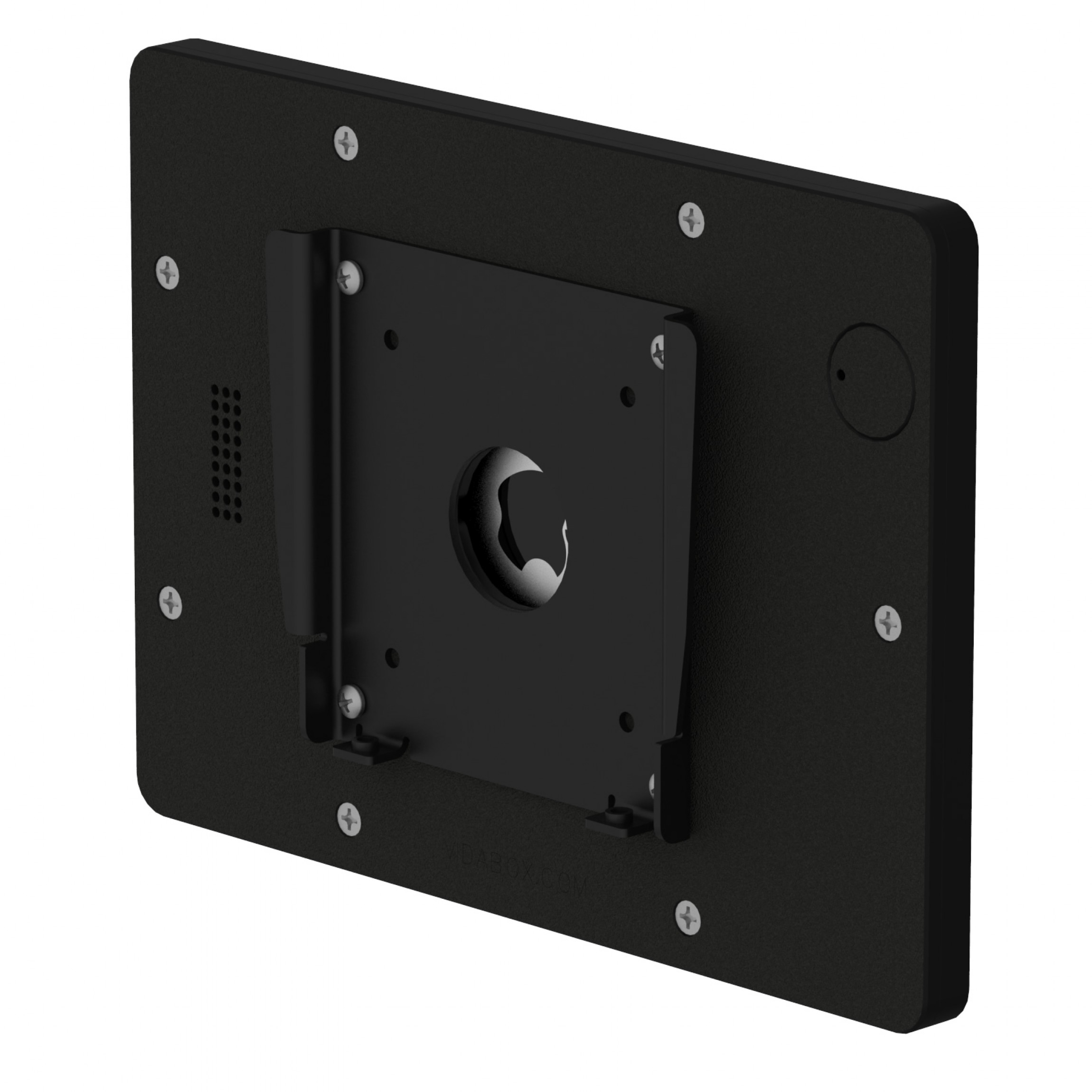 VidaMount Fixed Slim Wall iPad Mini 4 & 5 Tablet Mount - Black