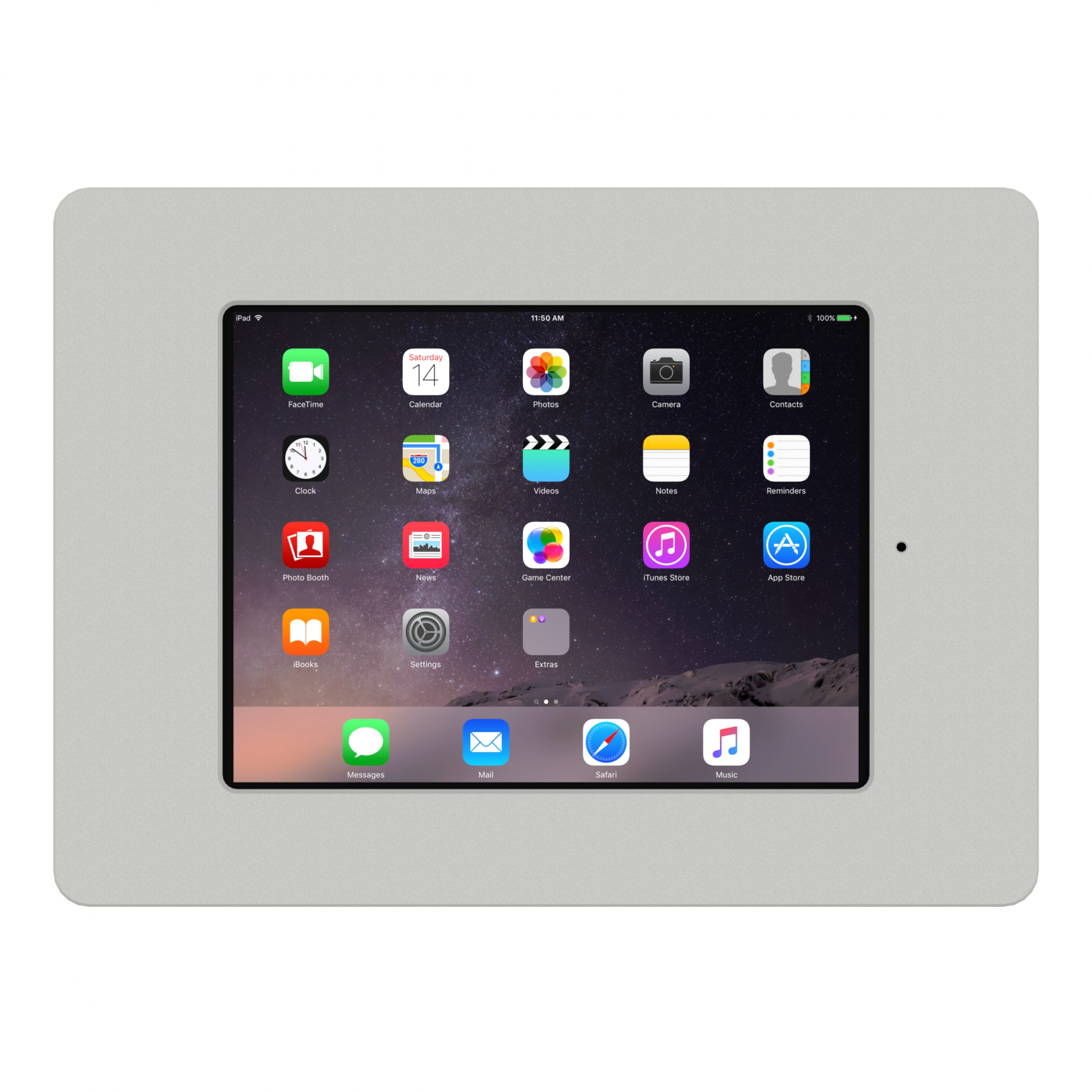 VidaMount VESA Tablet Enclosure - iPad Mini 1, 2 & 3 - Home Button ...