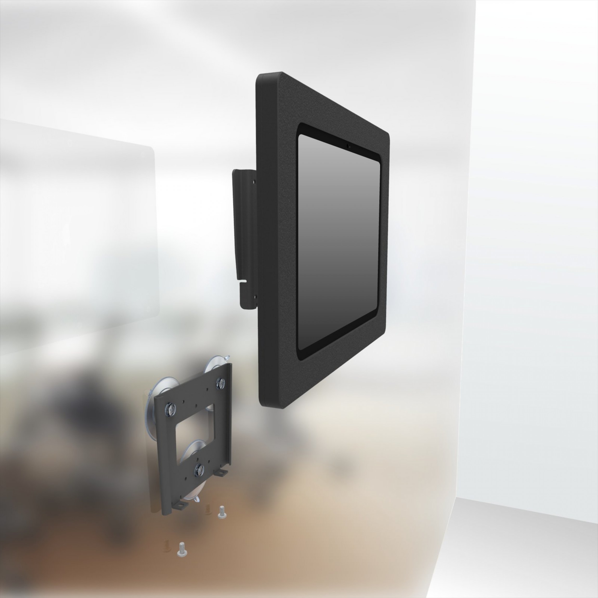 VidaMount Removable Fixed Glass Mount Microsoft Surface Pro 12 Tablet ...