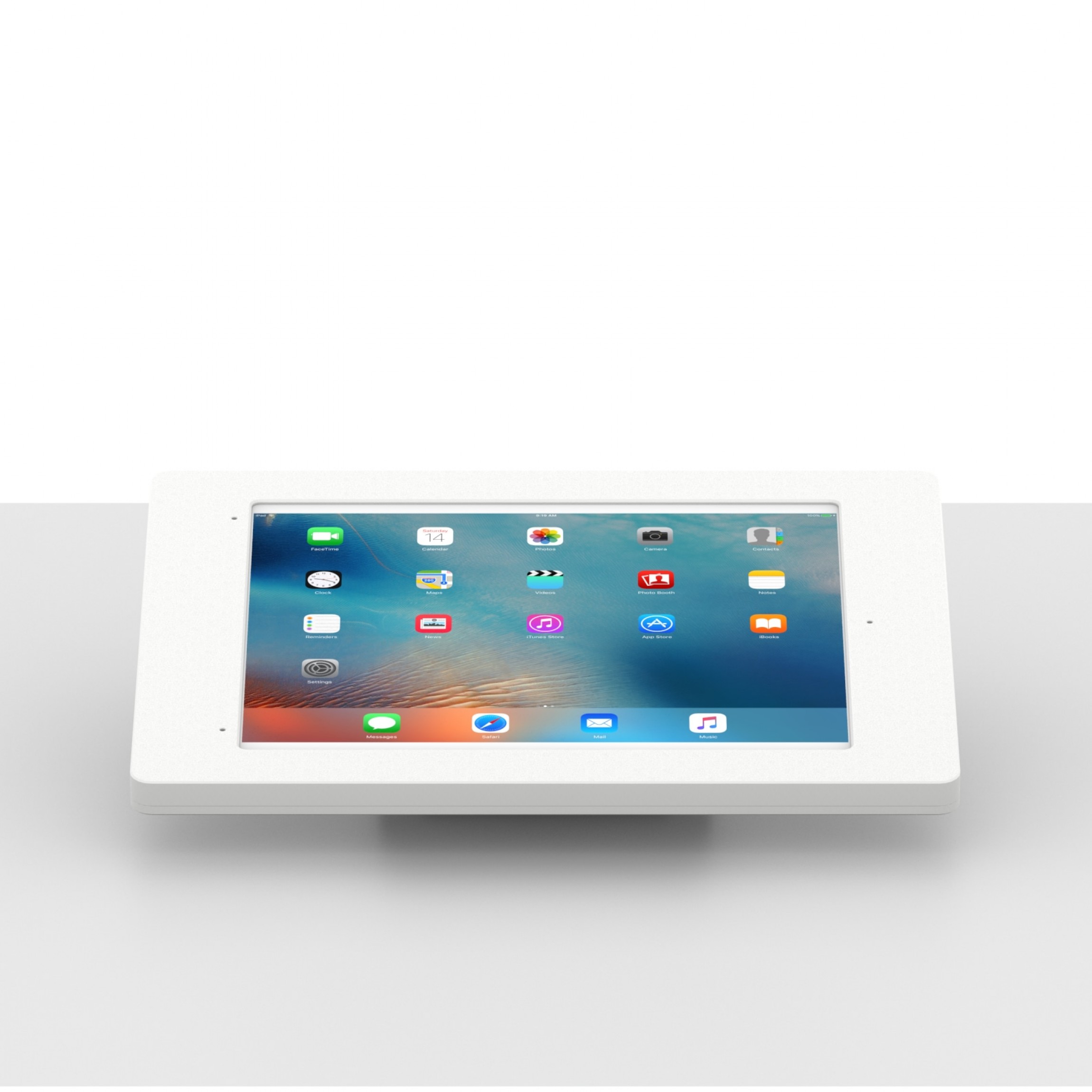 VidaMount 12.9-inch iPad Pro White Home Button Covered Enclosure w ...