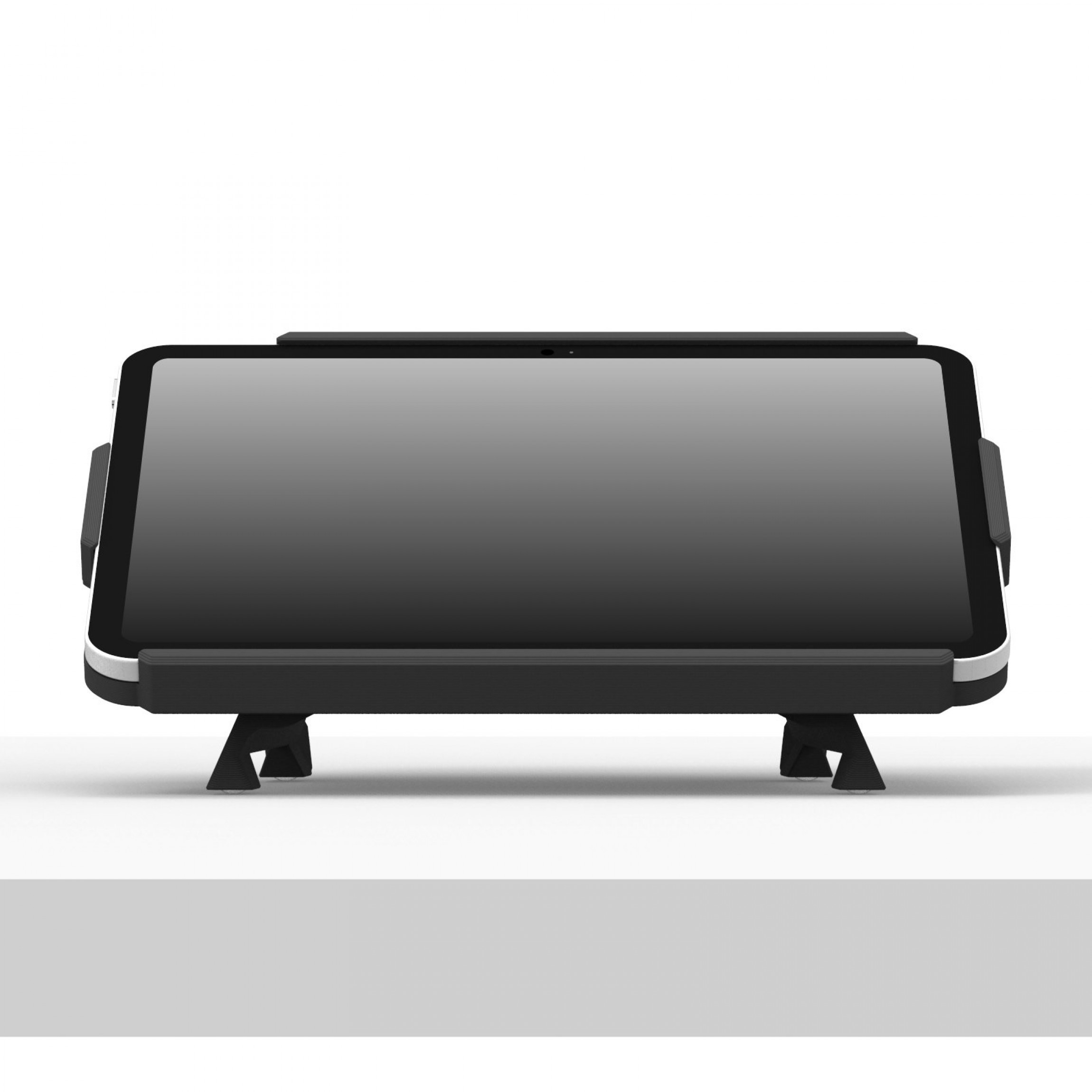 VidaMount Microsoft Surface Pro 12 Black Open Enclosure w. Flippable ...