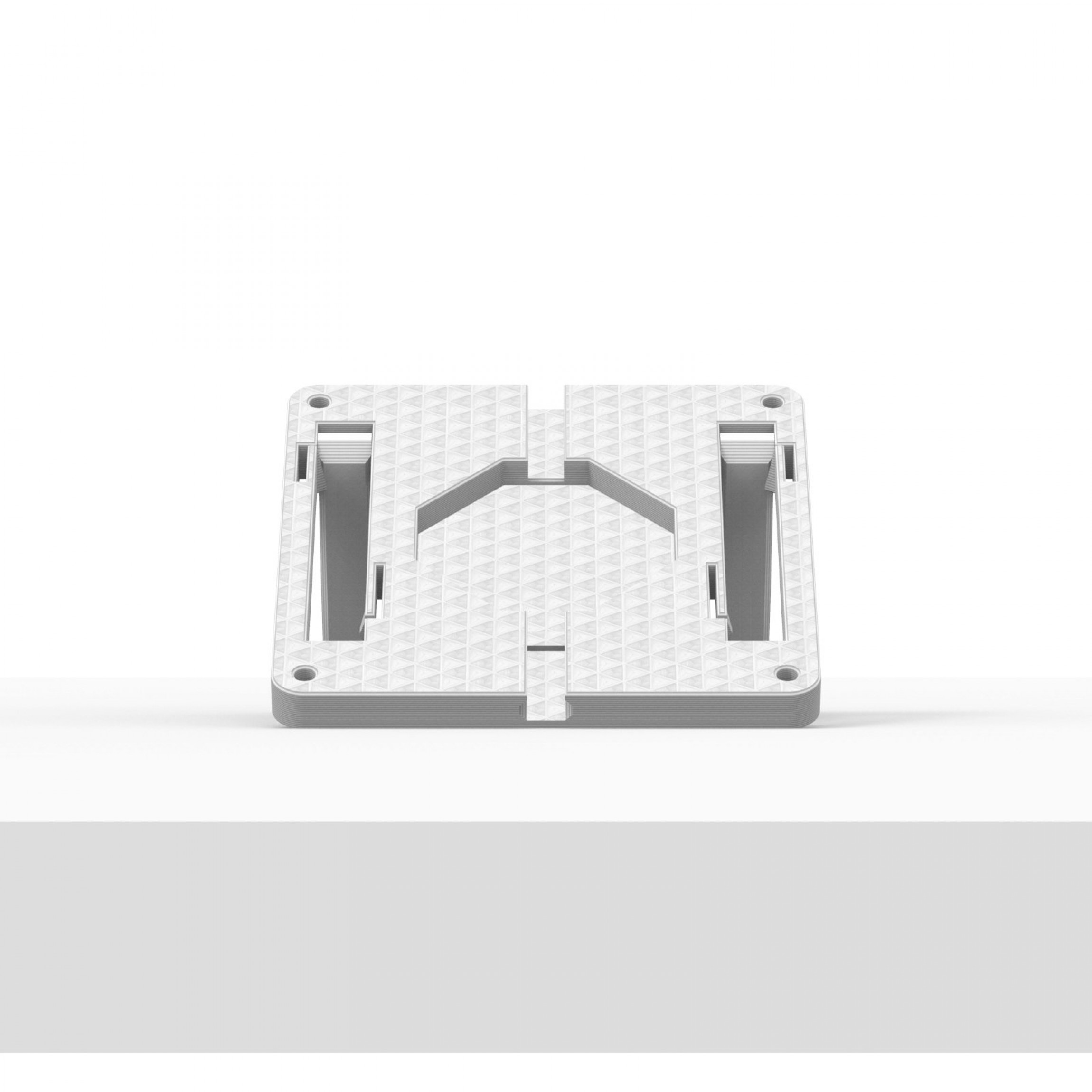 Foldable Kick Stand - VESA 100 Compatible - White