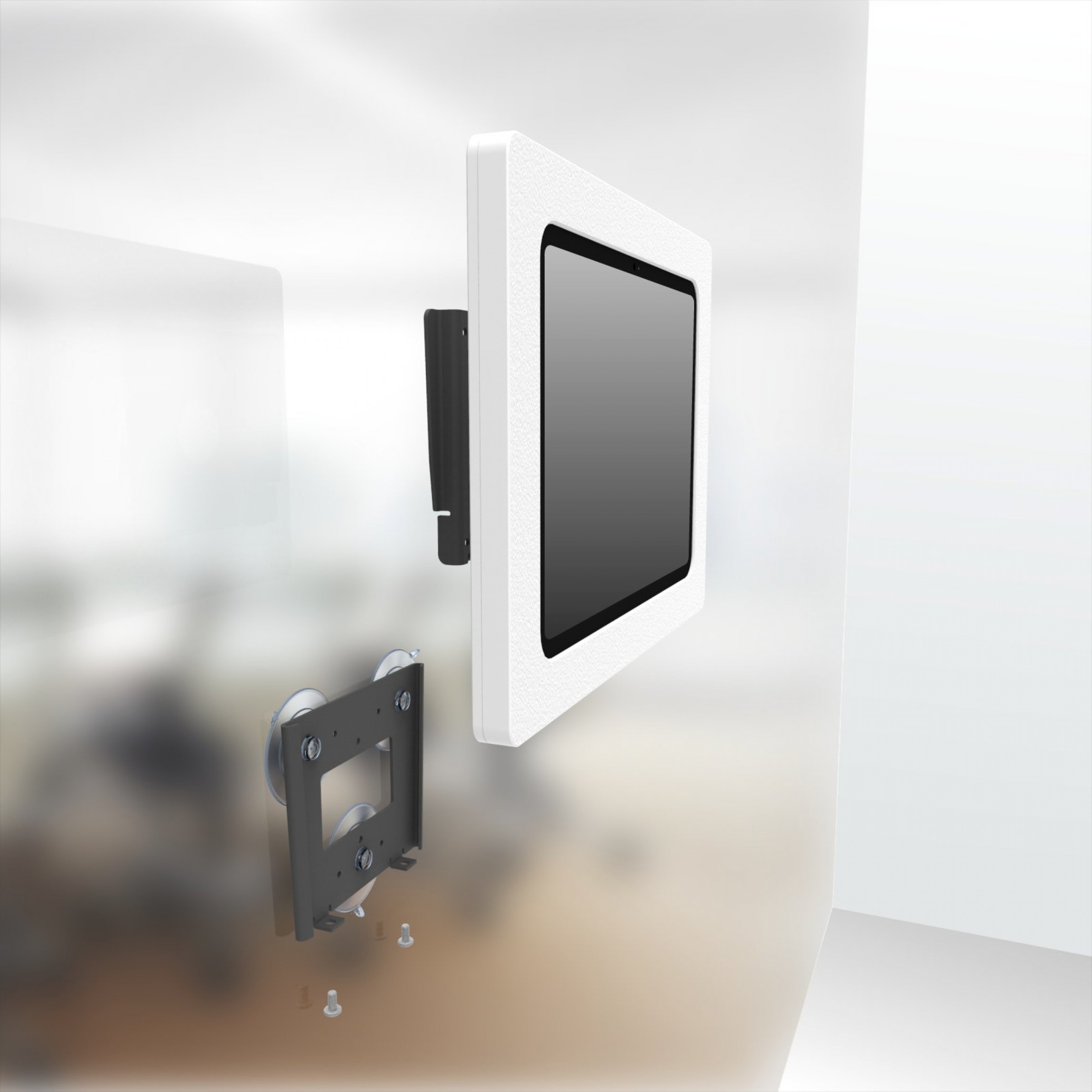 VidaMount Removable Fixed Glass Mount Microsoft Surface Pro 12 Tablet ...