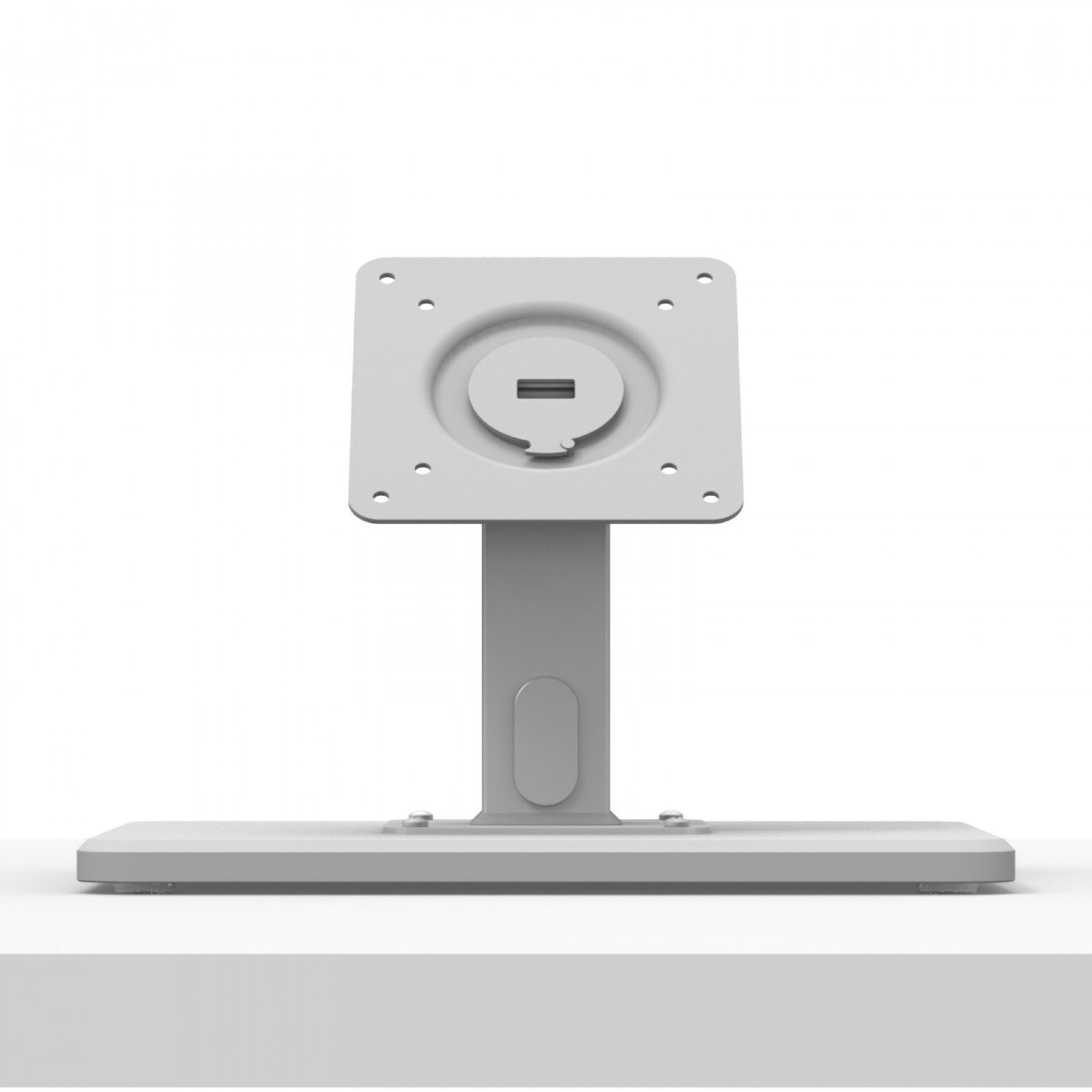 Portable 360 Tilting & Rotating VESA Surface Stand - Light Grey